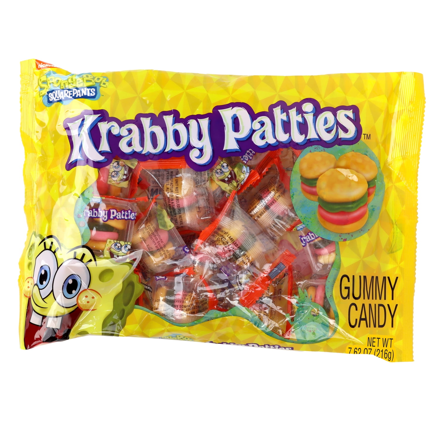 Frankford SpongeBob Original Flavor Krabby Patties Halloween Gummy ...