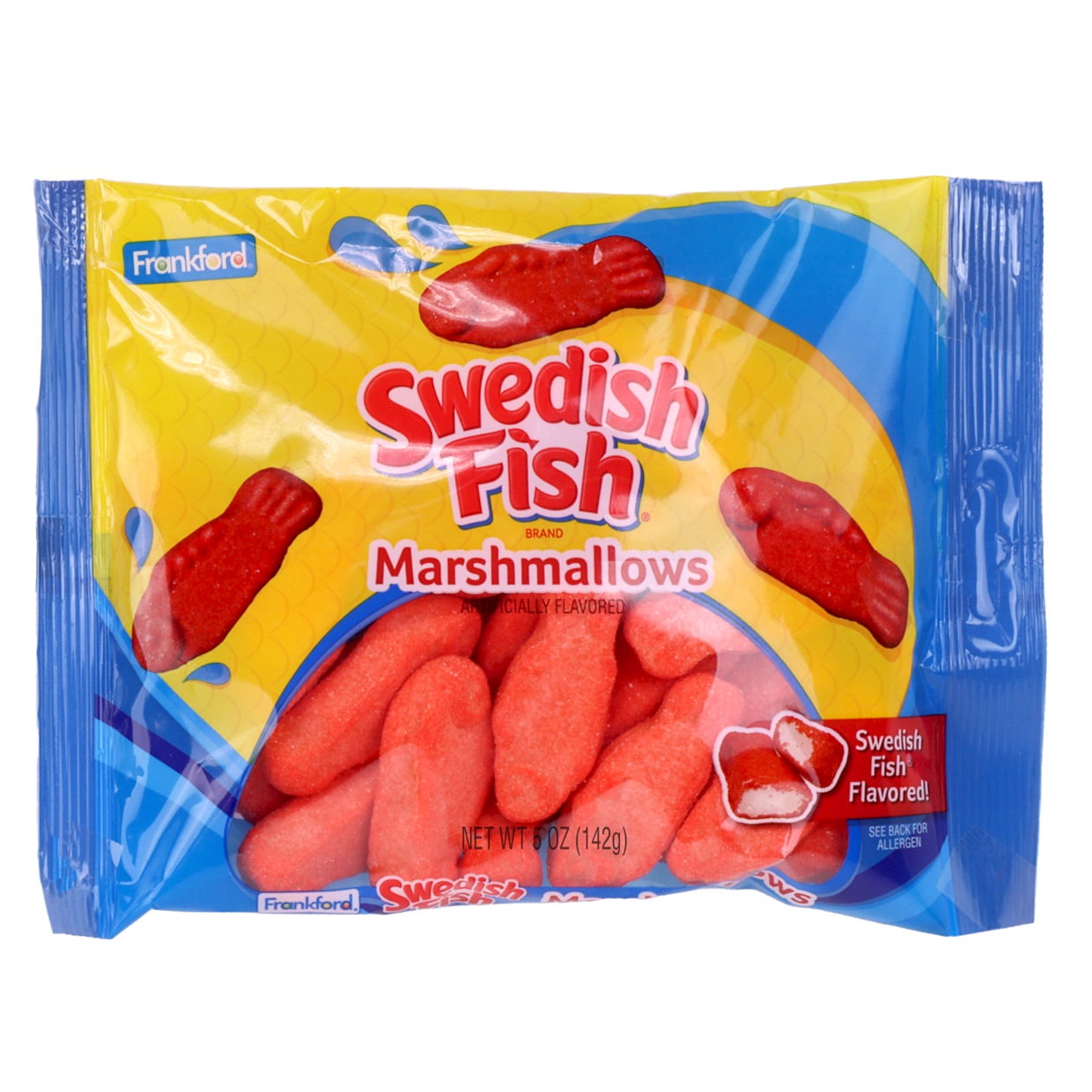 Frankford Swedish Fish Flavored Marshmallows, 5 Ounce Bag - Walmart.com