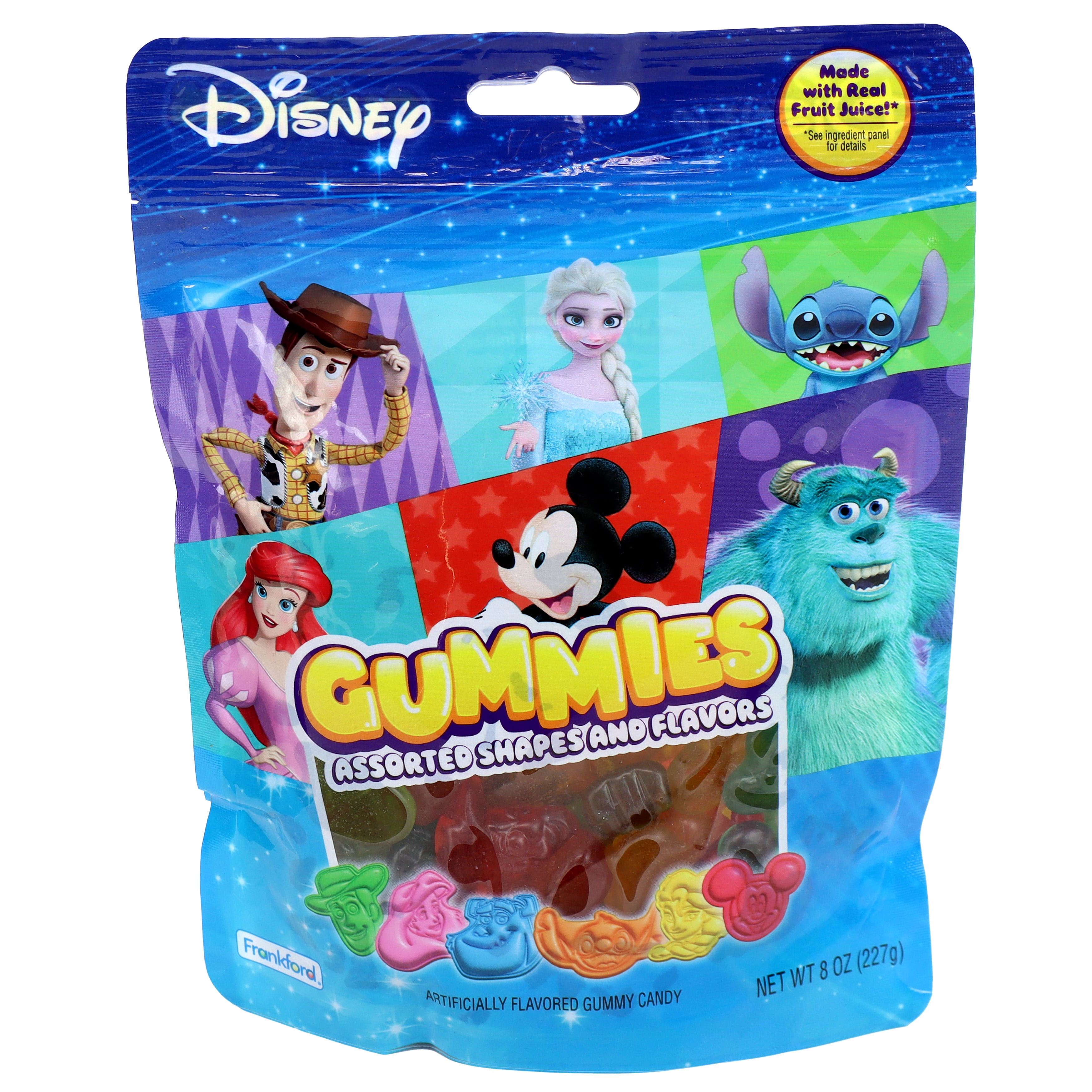 Frankford's Disney Gummies in Assorted Shapes and Fruit Flavors, 8oz ...