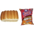 Frankfurter Hot Dog Rolls (12 count) and Humpty Dumpty BBQ Chips (1-7oz ...