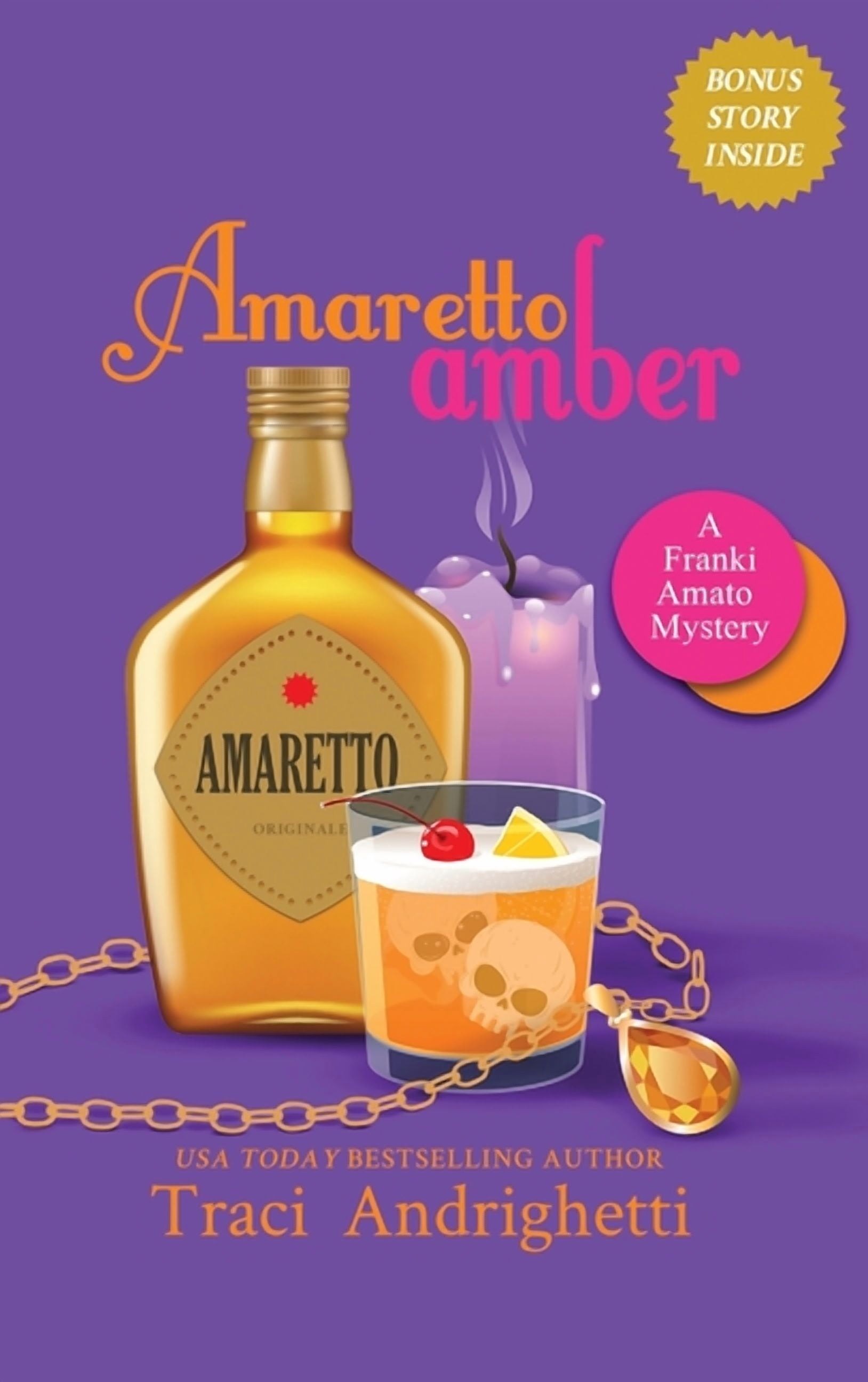 Franki Amato Mysteries Amaretto Amber: A Private Investigator Comedy ...