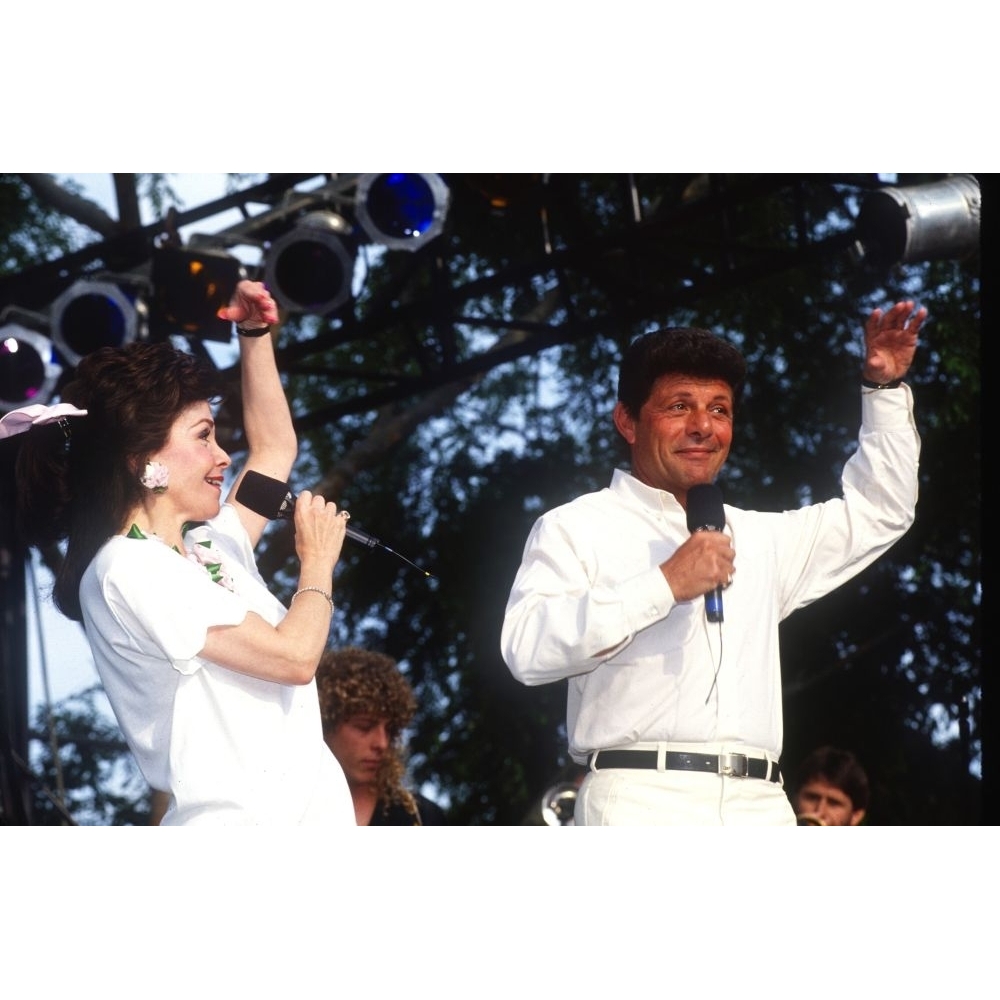Annette Funicello performing at Knott's Berry Farm Buena Park CA 1990 ...