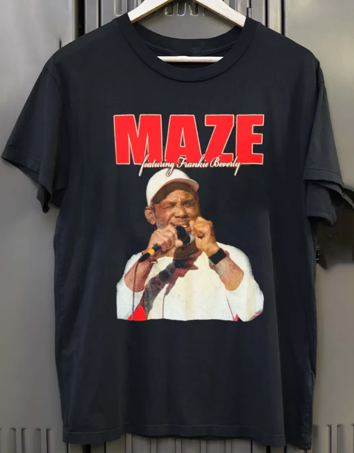Frankie Beverly and Maze Shirt Gift For Fan T-shirt size S-5XL - Walmart.com