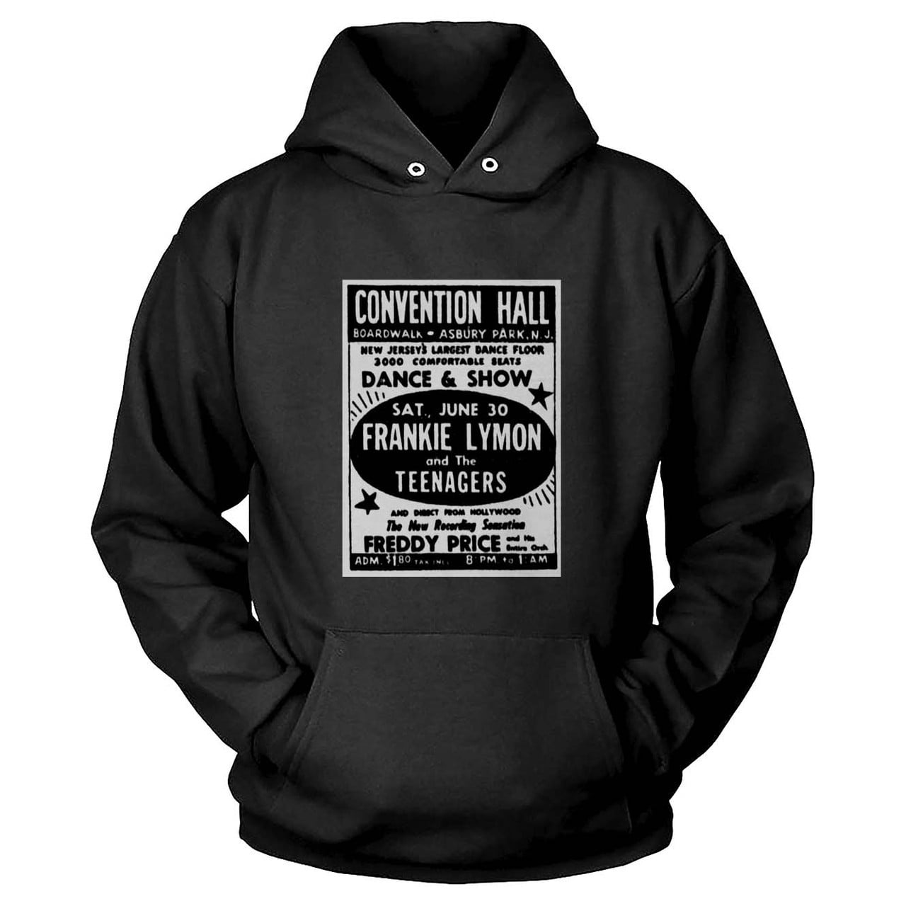 Frankie Lymon and The Teenagers Hoodie - Official Band Merchandise ...
