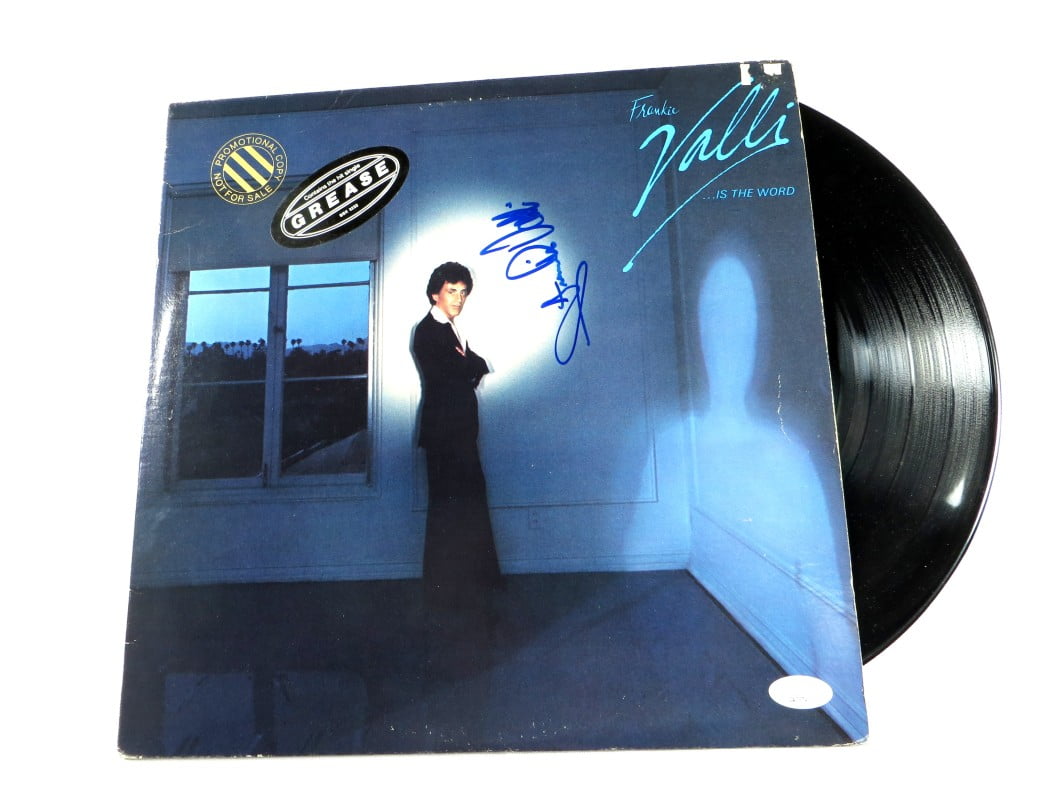 Frankie Valli Signed Autograph Record Album Cover . . . Is the Word JSA ...