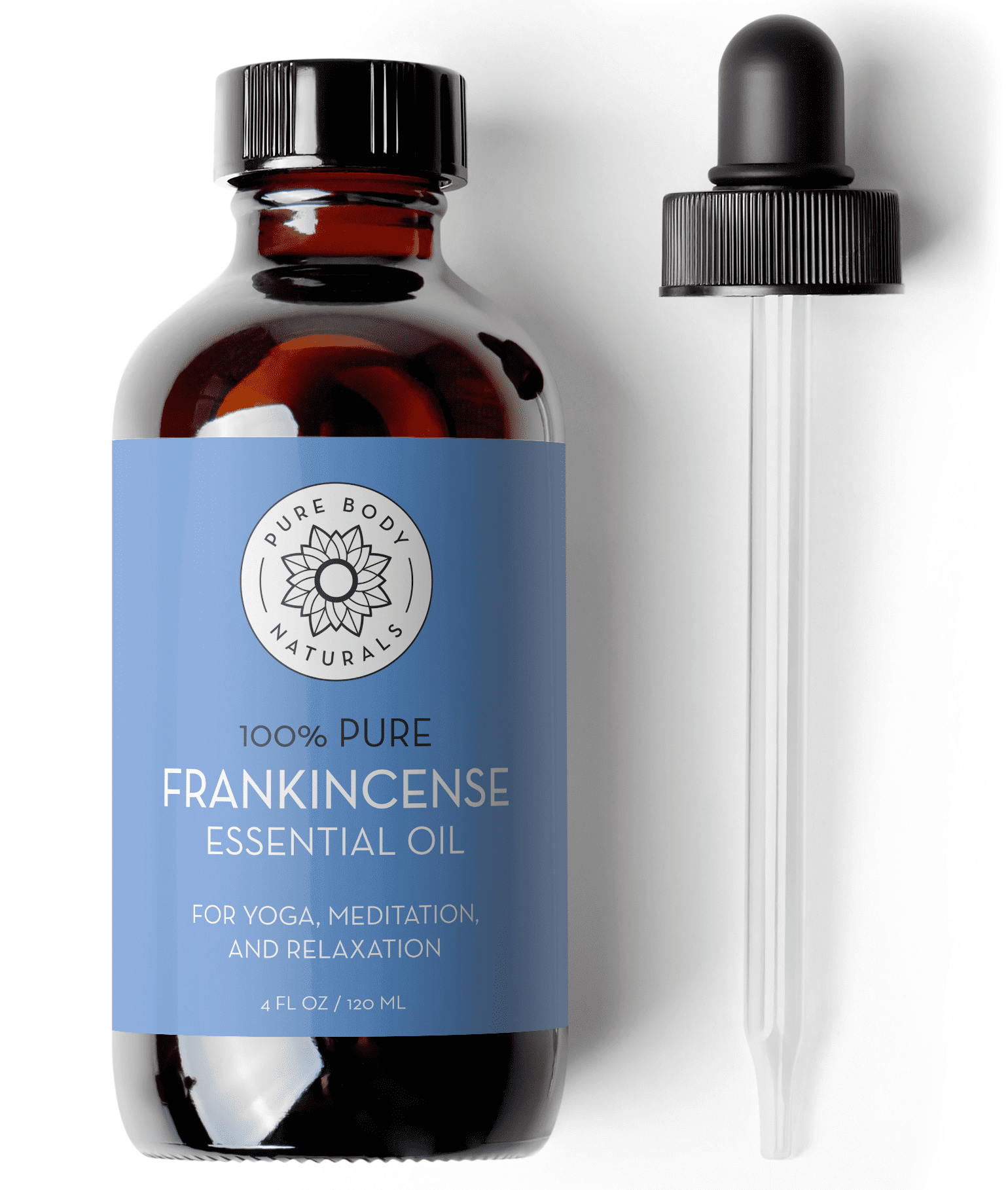 Pure Body Naturals Frankincense Essential Oil, 4 fl oz - Aromatherapy ...