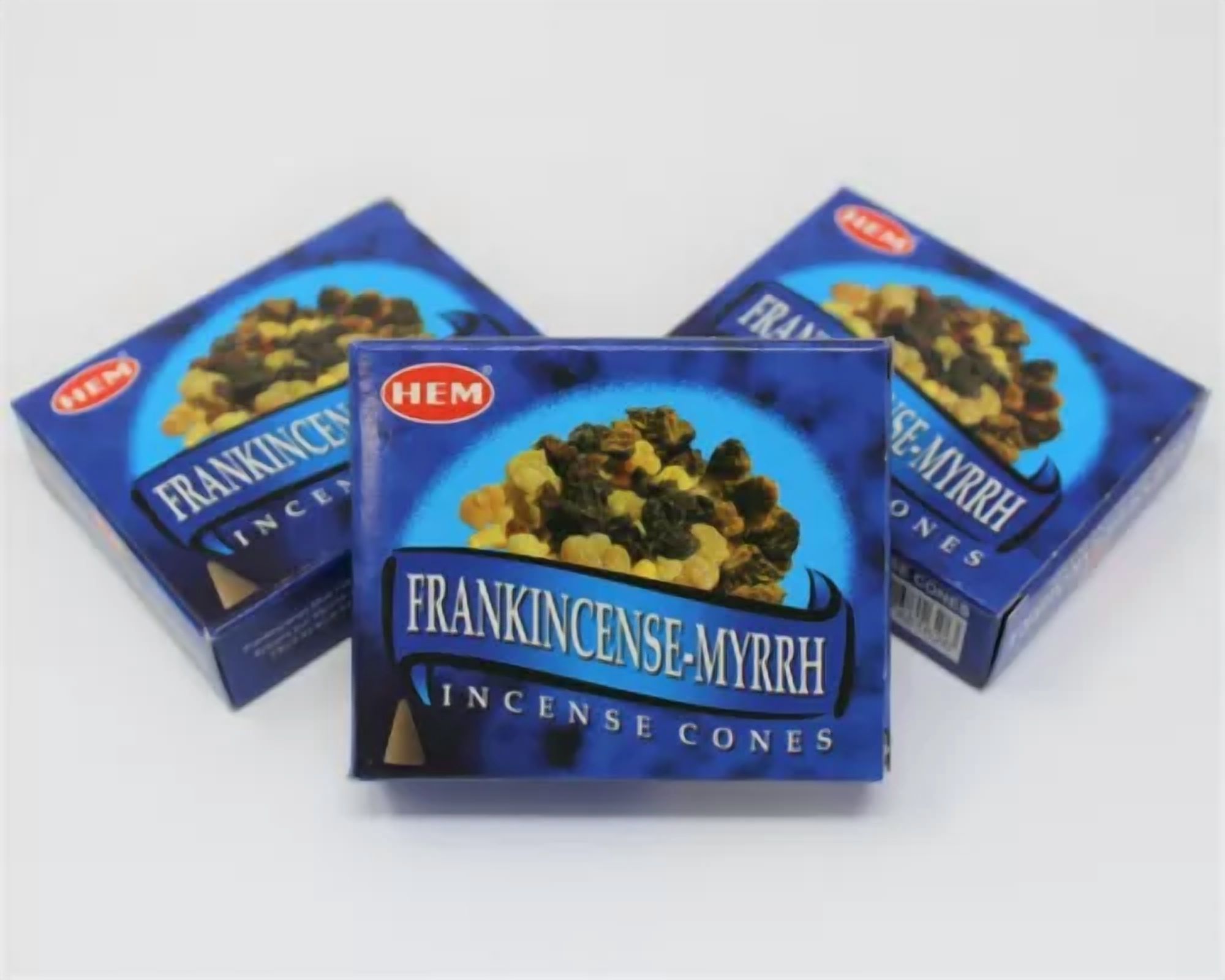 Frankincense Myrrh Incense Cones, 3 Packs Of 10 Cone = 30 Cones (Hem ...