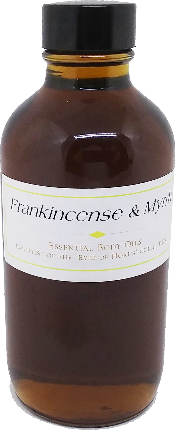 Frankincense & Myrrh Scented Body Oil Fragrance [Regular Cap - Brown ...