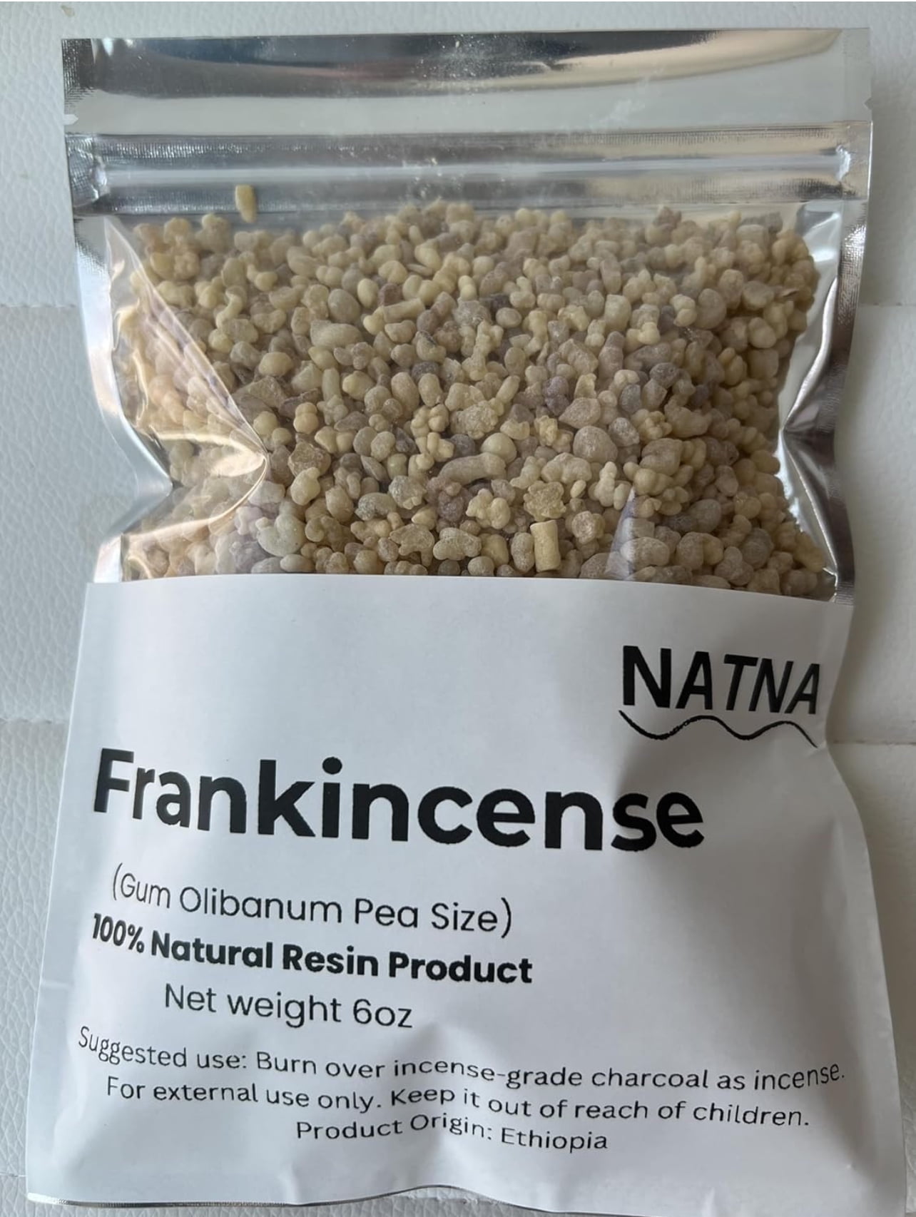 Frankincense Resin Gum Olibanum, Pea Size Granules (6 oz) - Walmart.com