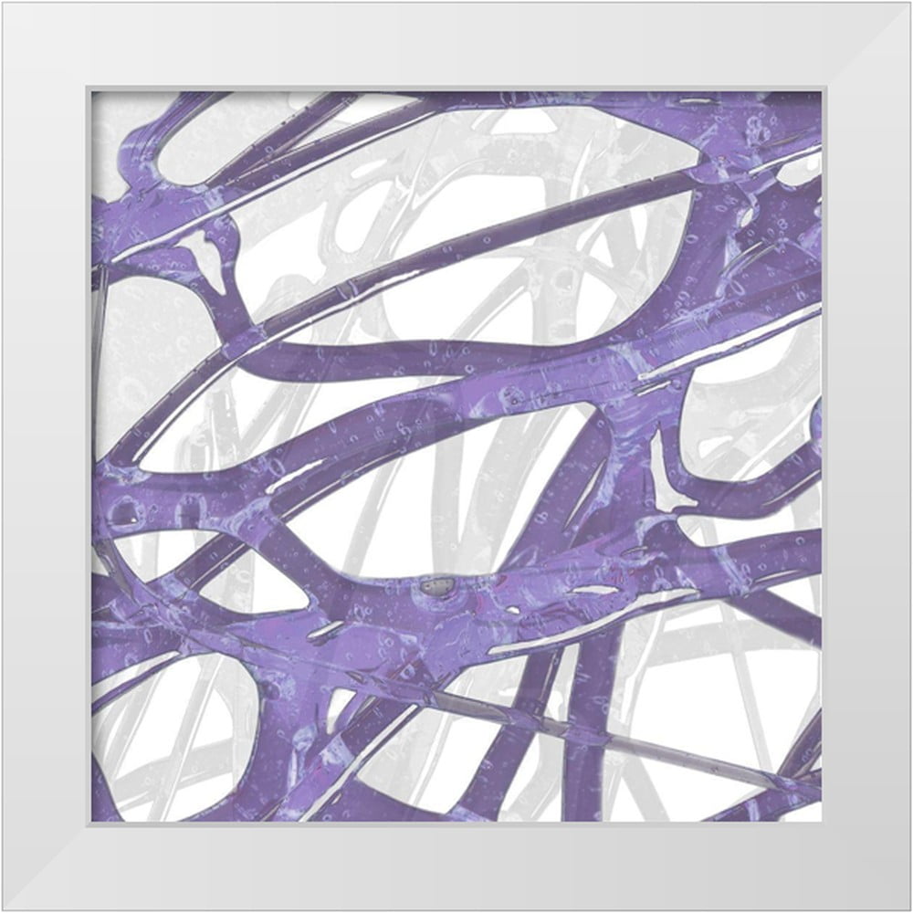 Franklin 26x26 White Modern Wood Framed Museum Art Print Titled - Syrup ...