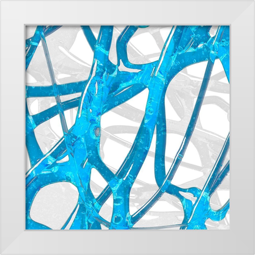 Franklin 26x26 White Modern Wood Framed Museum Art Print Titled - Syrup ...