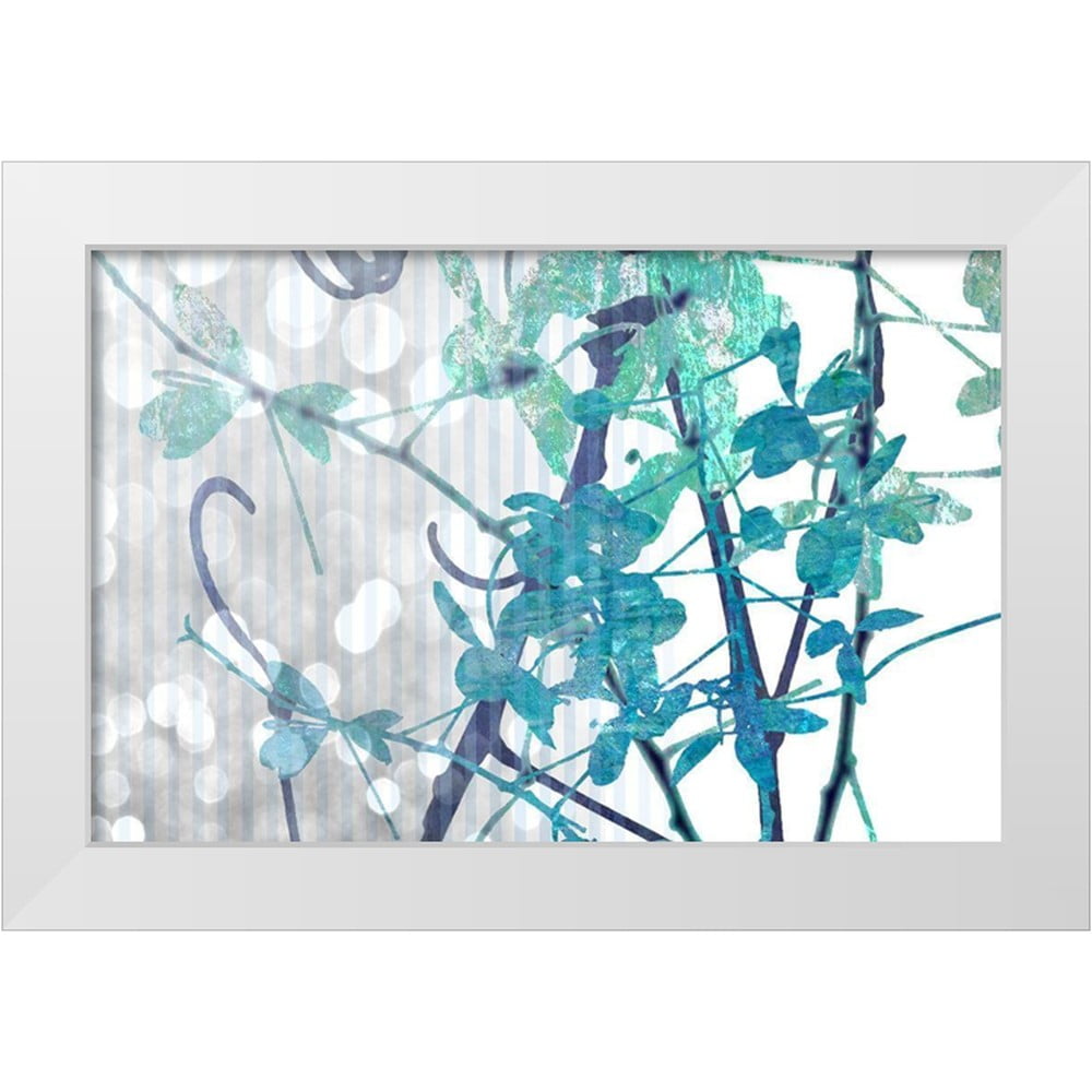 Franklin 32x22 White Modern Wood Framed Museum Art Print Titled ...