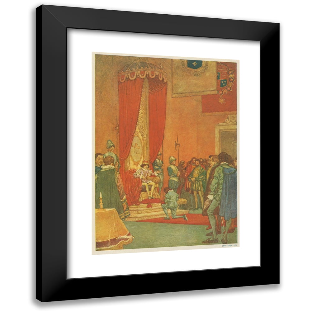 Franklin Booth 11x14 Black Modern Framed Museum Art Print Titled - Tom ...