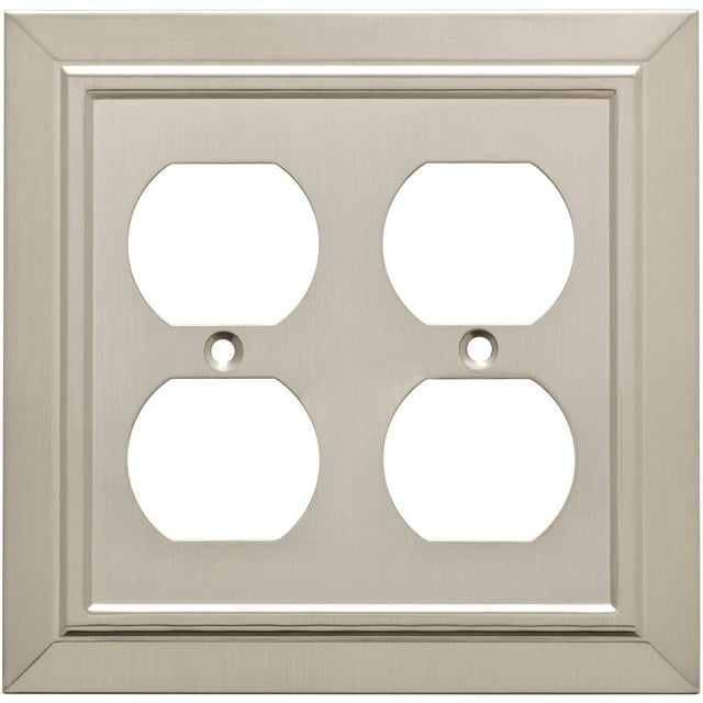 Franklin Brass Classic Architecture Double Duplex Wall Plate - Walmart.com