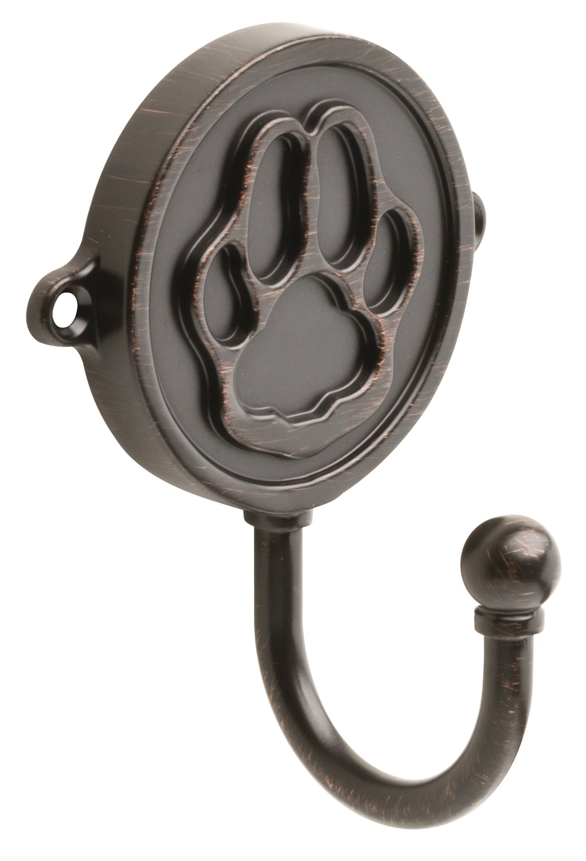 Franklin Brass Paw Print Hook in Satin Nickel - Walmart.com