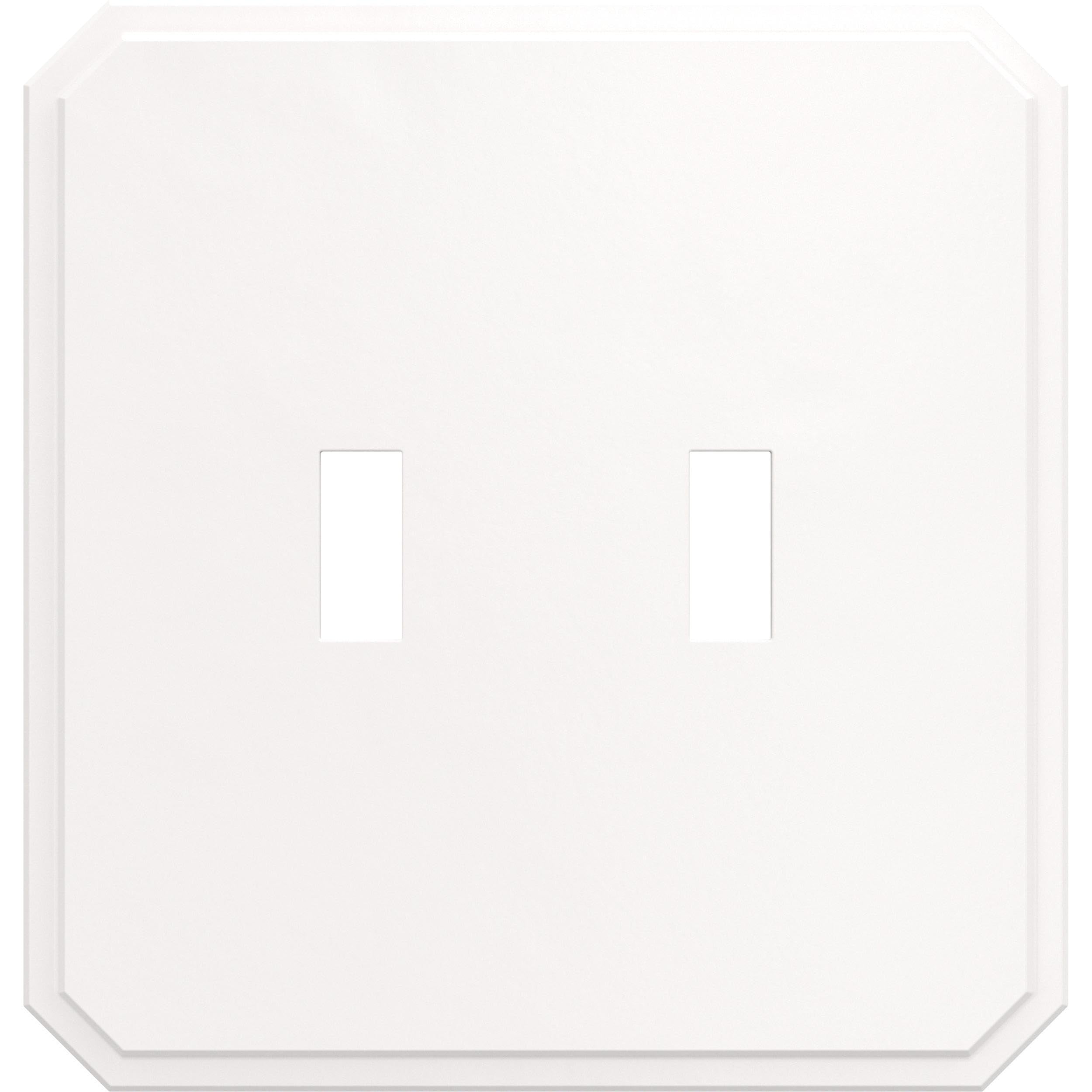 Franklin Brass Stepped Geometric (3-Pack) Decorative Light Switch Cover ...