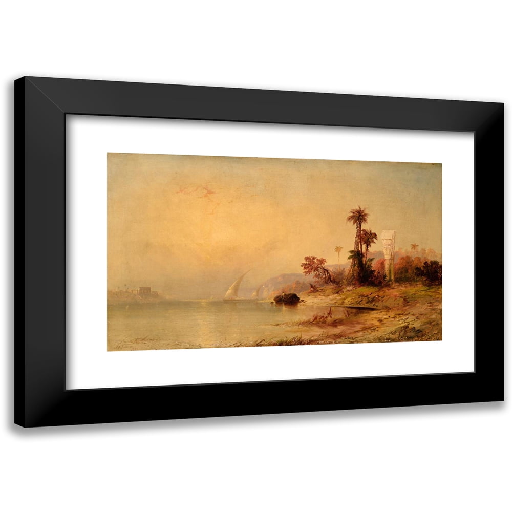 Franklin D. Briscoe 18x12 Black Modern Framed Museum Art Print Titled ...