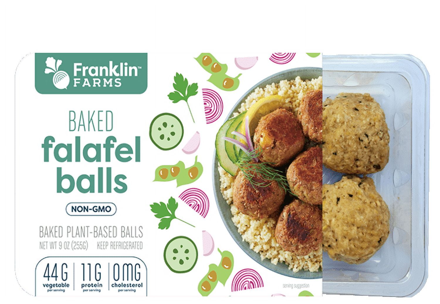 Franklin Farms - Falafel Balls, 9oz | Pack of 6 - Walmart.com