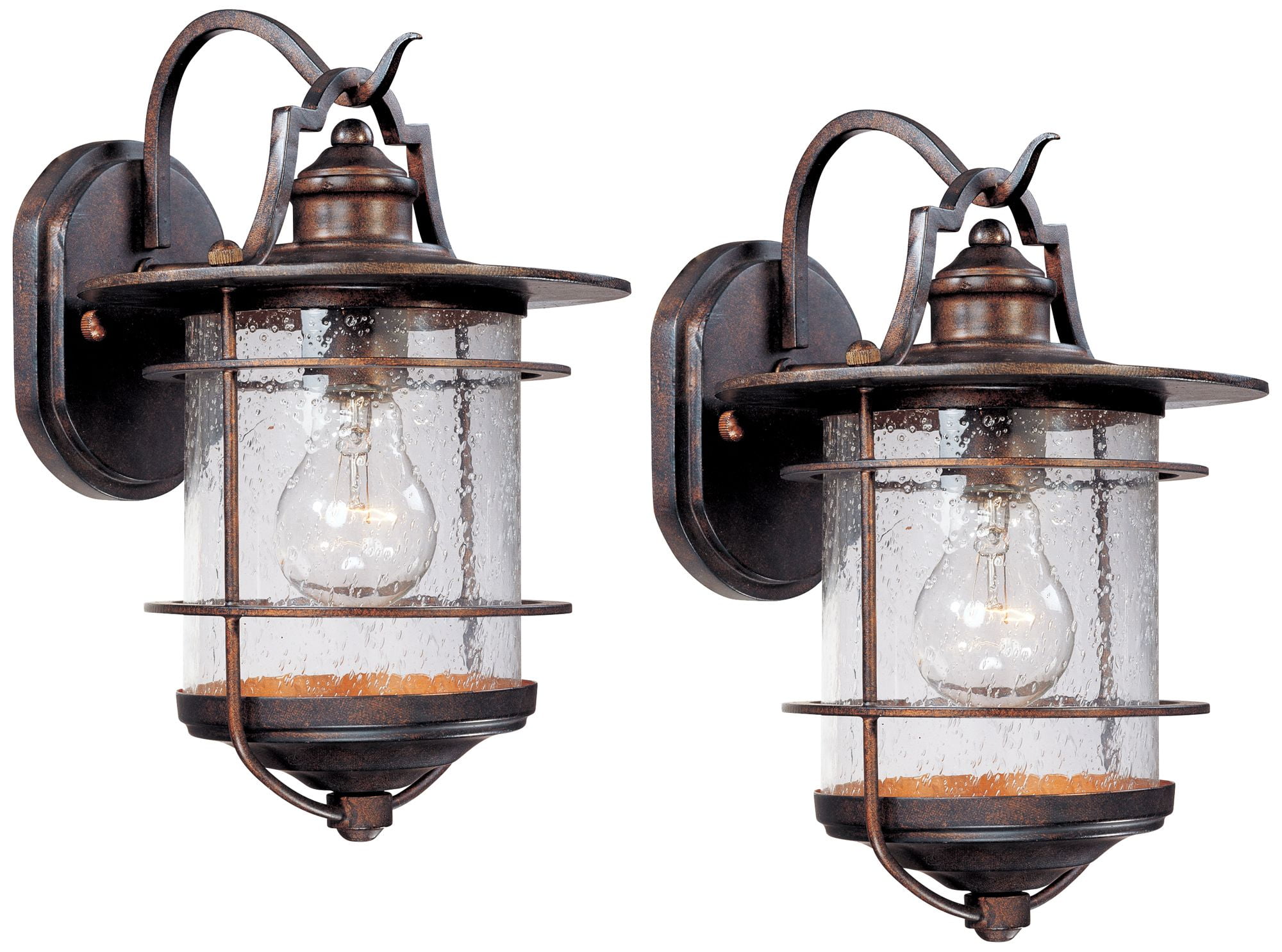 Franklin Iron Works Casa Miranda Rustic Industrial Outdoor Wall Light ...
