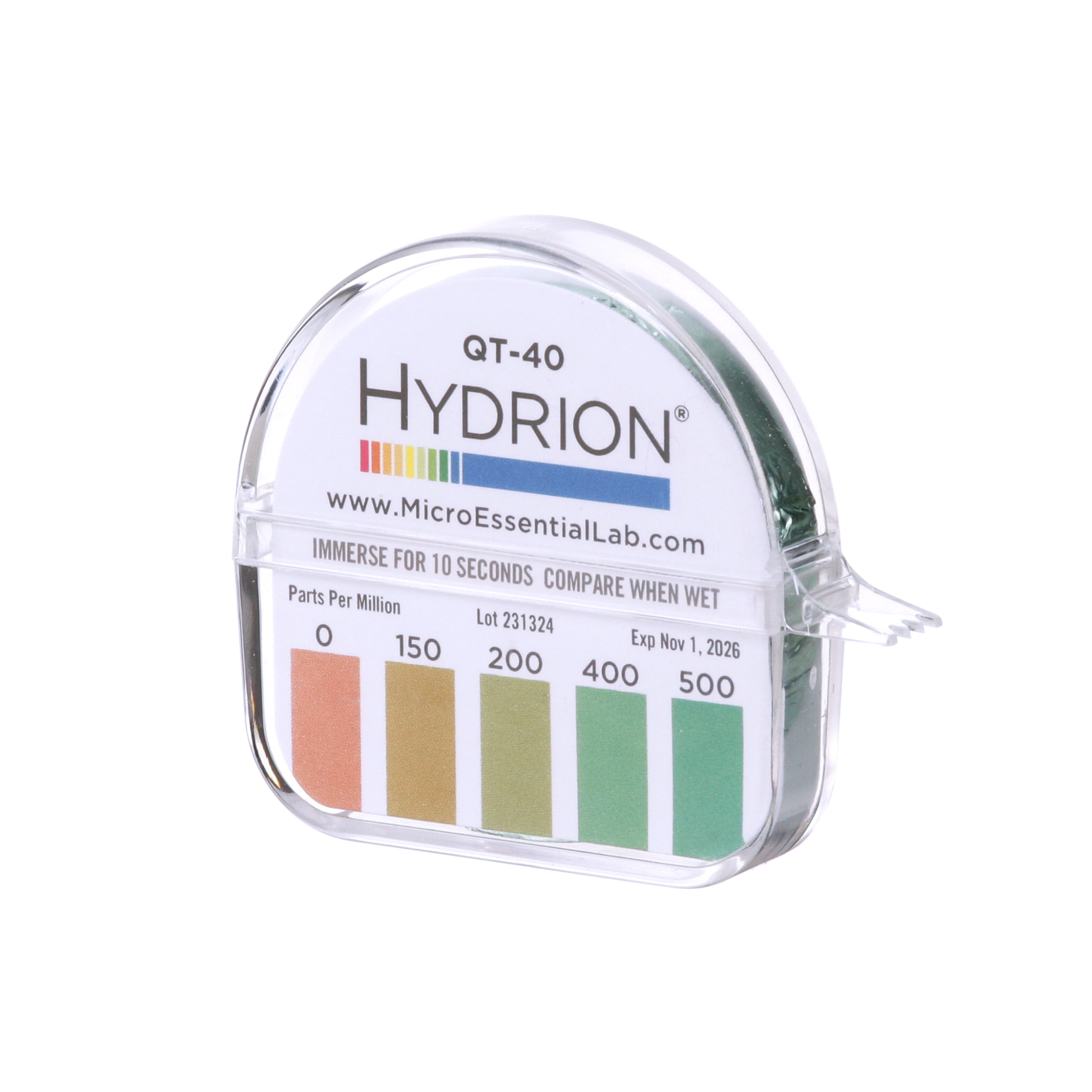 Franklin Micro Essential Laboratory - QT40 - Quaternary Ammonia 40 Test ...