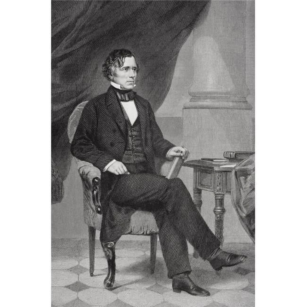 Franklin Pierce 1804 To 1869 14th President of The United States 1853 ...