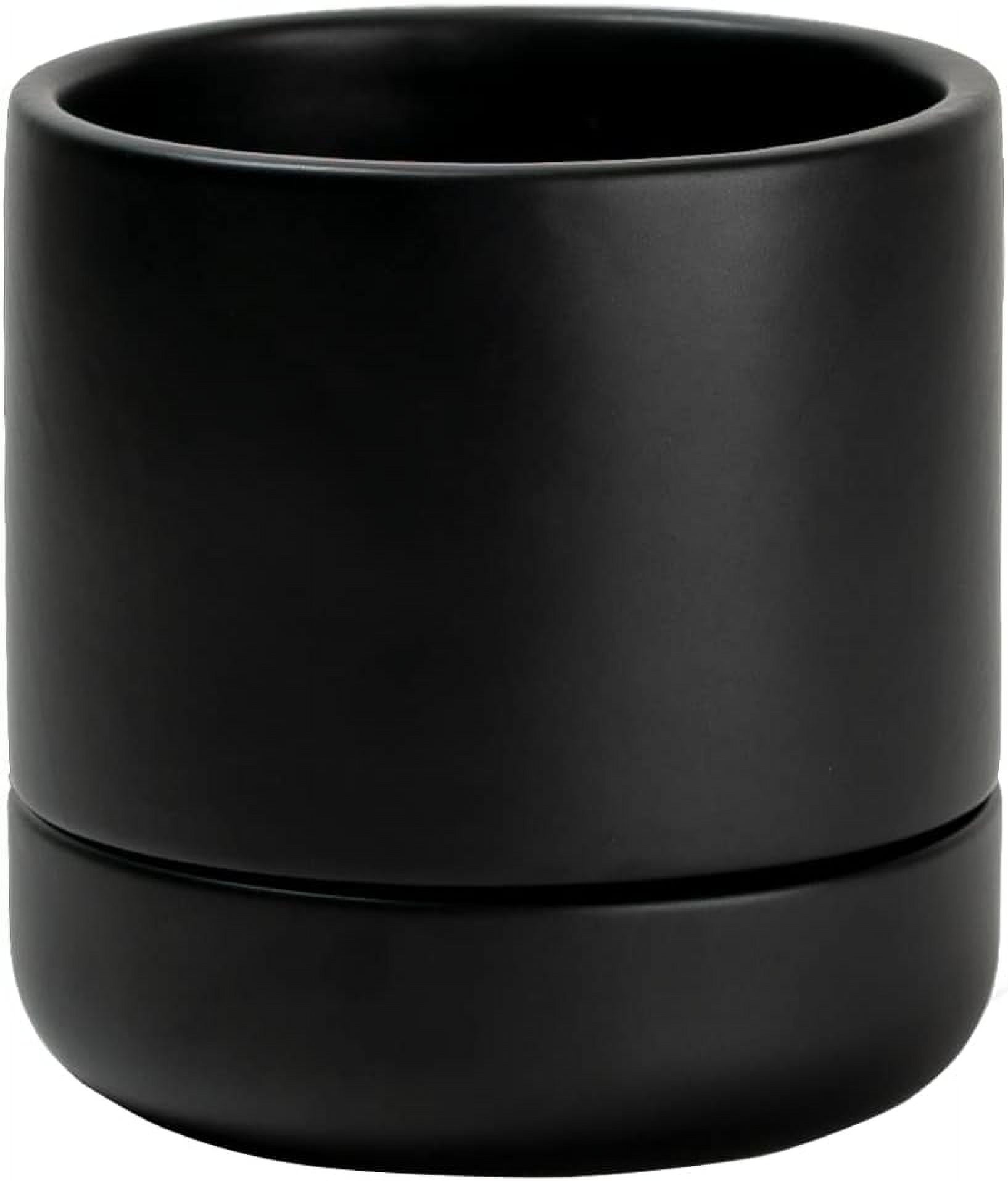 Franklin Self Watering Planter Pot for 4" and 6" Plants, Modern Indoor ...