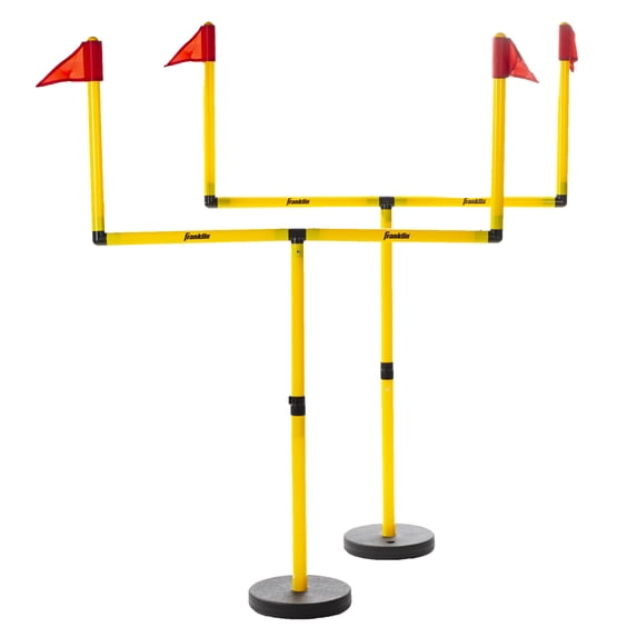 Franklin Sports 2 Goal Adjustable Football Post Set - Walmart.com