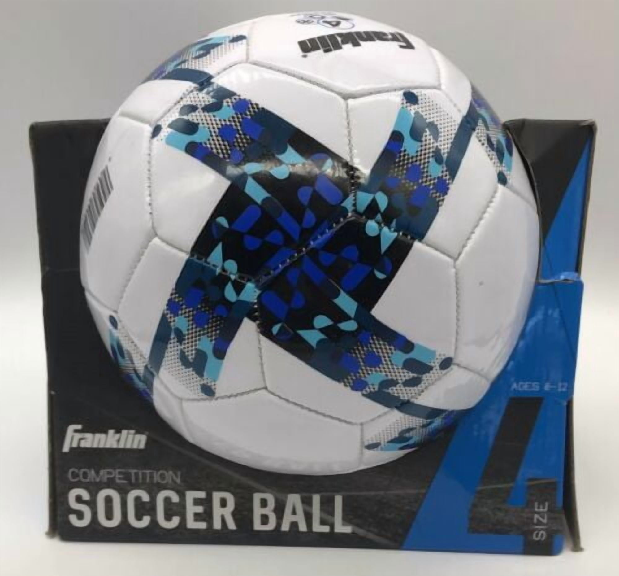 Franklin Sports All Weather Size 4 Soccer Ball - Blue - Walmart.com