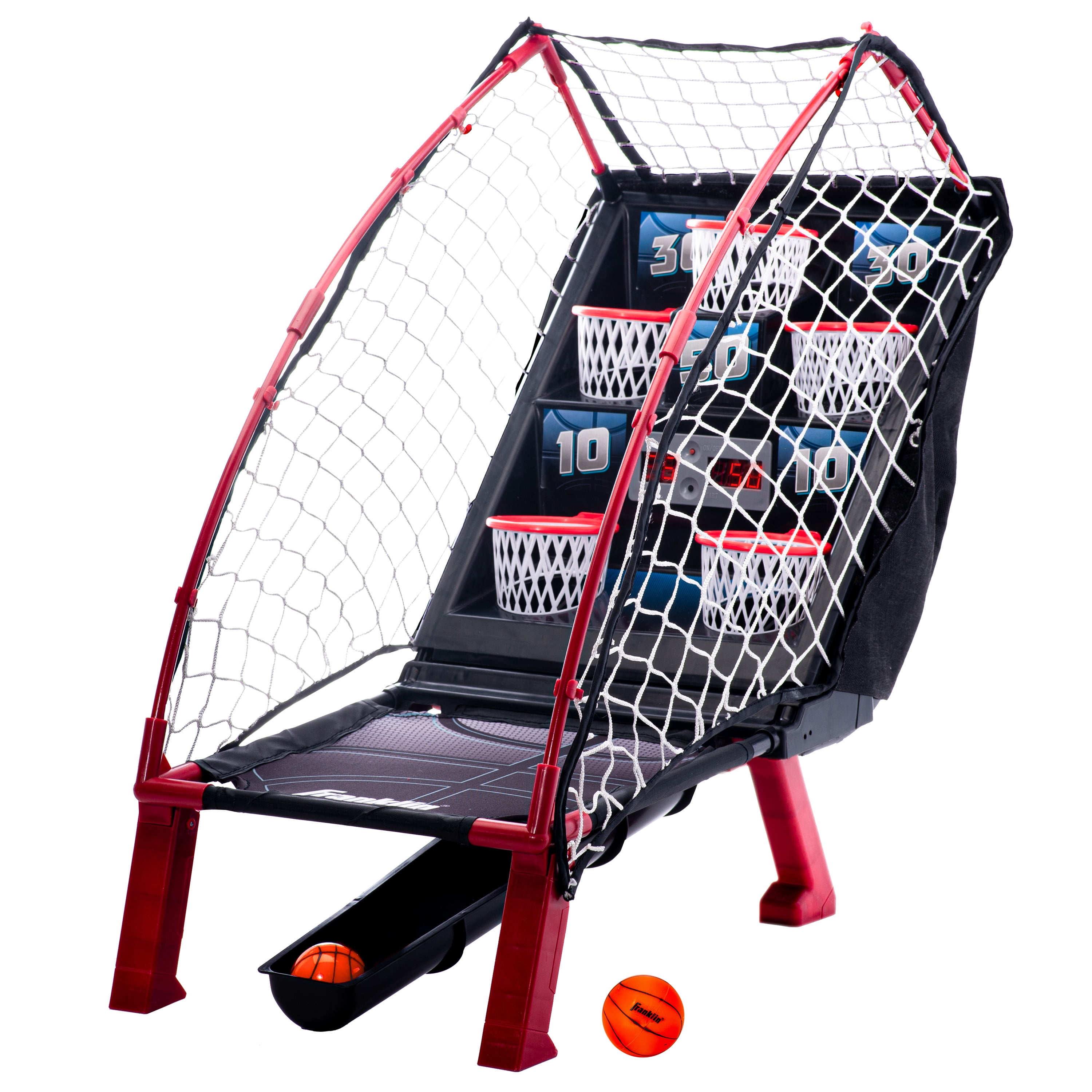 Franklin Sports Basketball Arcade Game - Foldable Table Top - 10.5" x ...