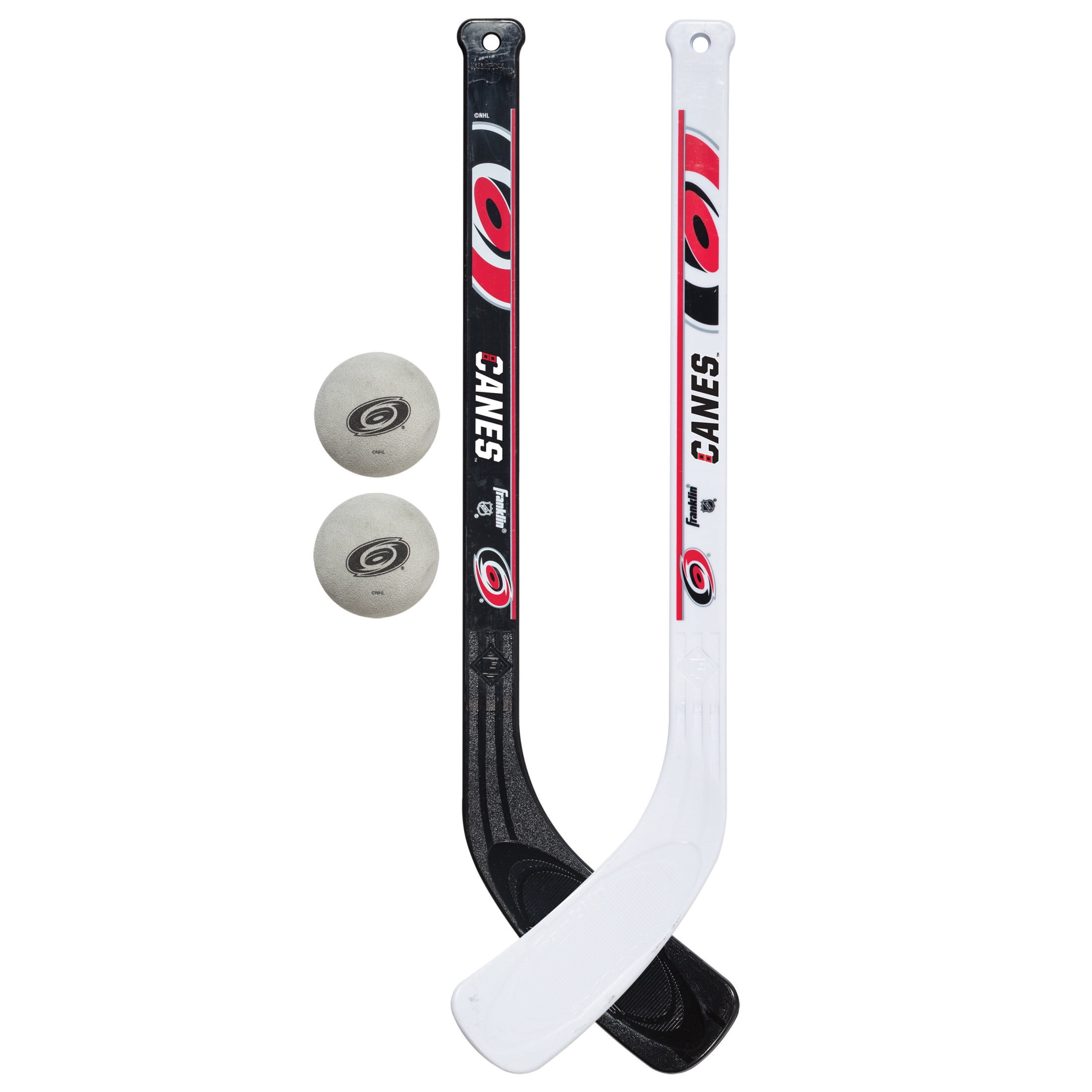 Franklin Sports Carolina Hurricanes NHL Mini Hockey Stick Set - NHL ...