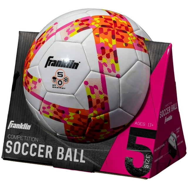 Franklin Sports Competition Girls' Size 5 Soccer Ball - Walmart.com