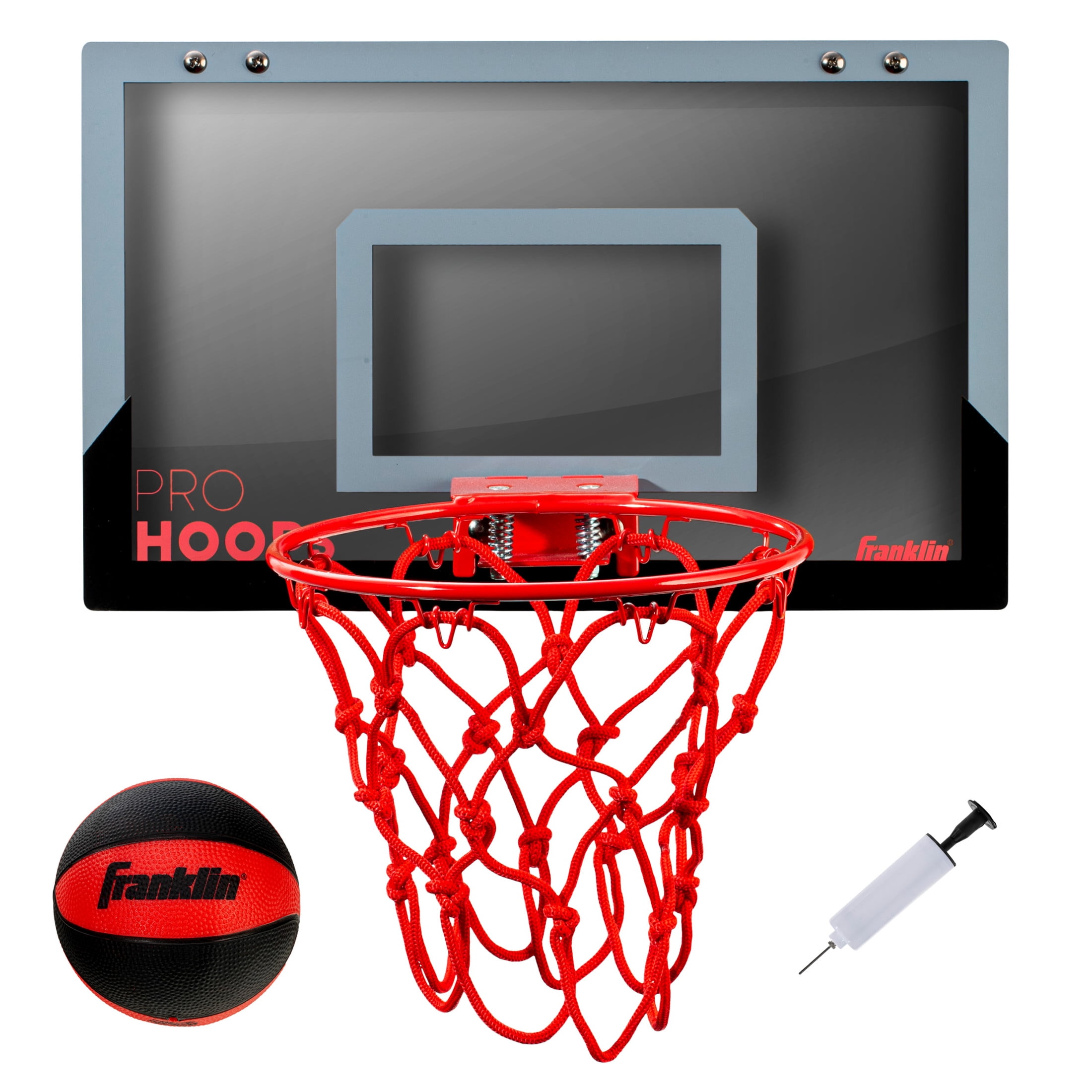 Franklin Sports Over The Door Mini Basketball Hoop - Pro Hoops Indoor ...