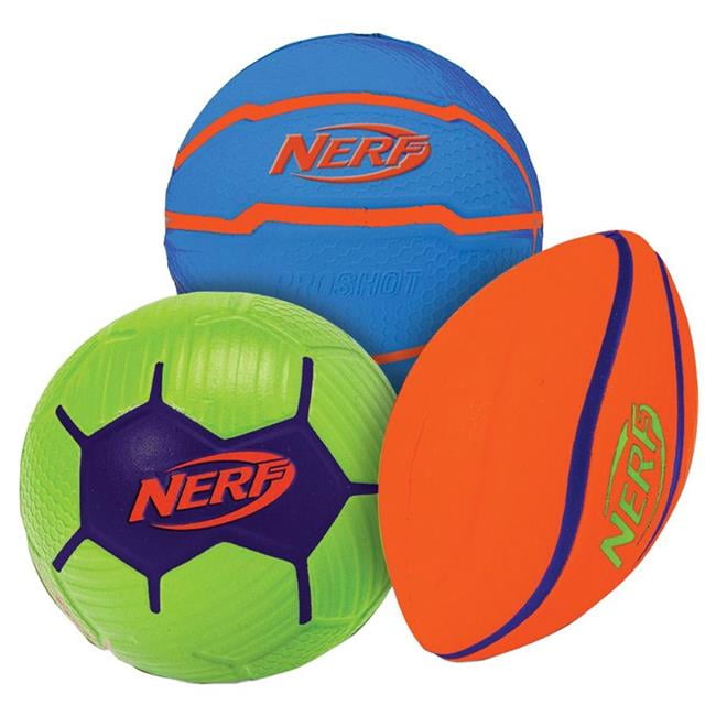 Franklin Sports FNS82161 NERF Micro Foam Balls Toy, 3 Per Pack - Pack ...