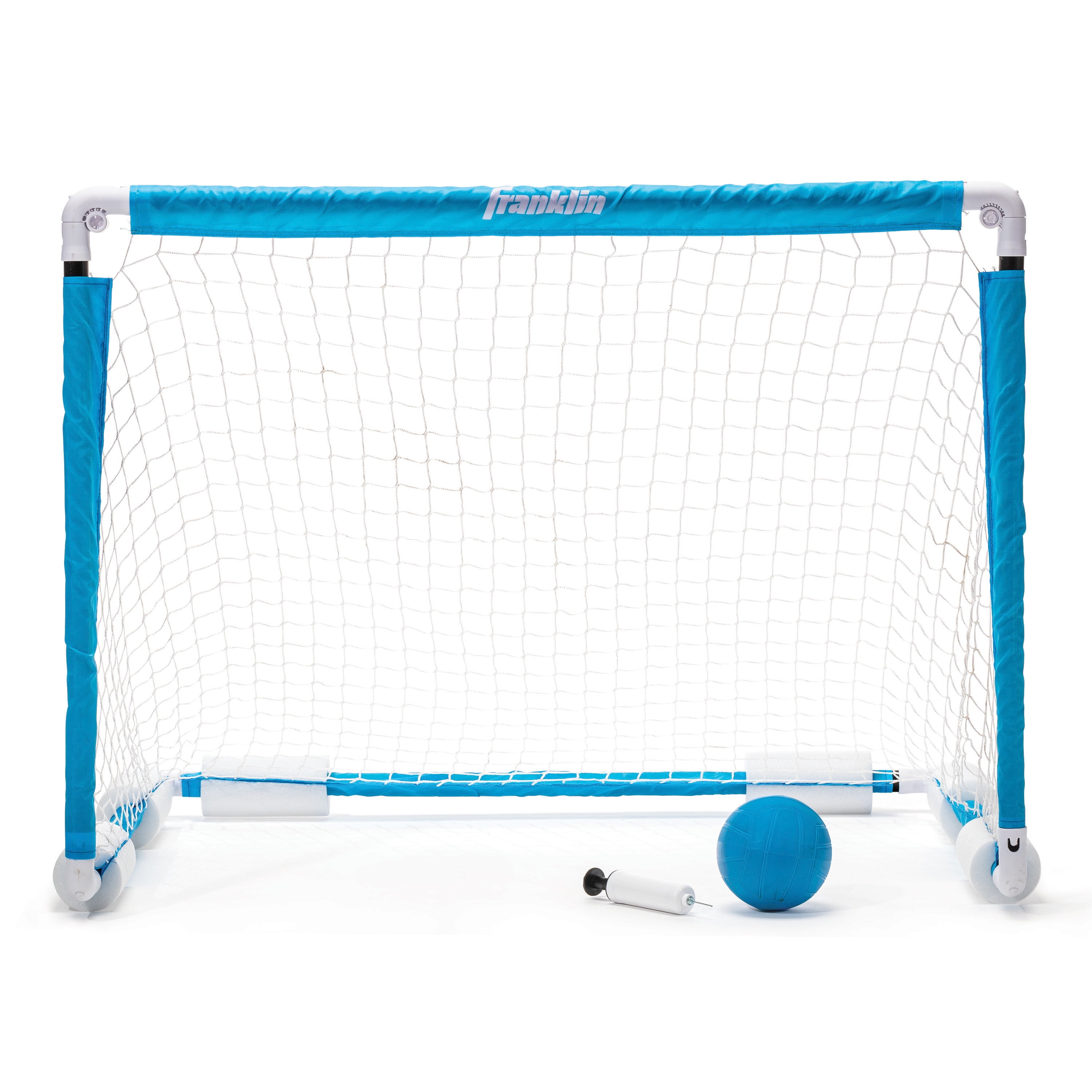 Franklin Sports Floating Water Polo Goal, 40 In. x 30 In., Includes 5 ...