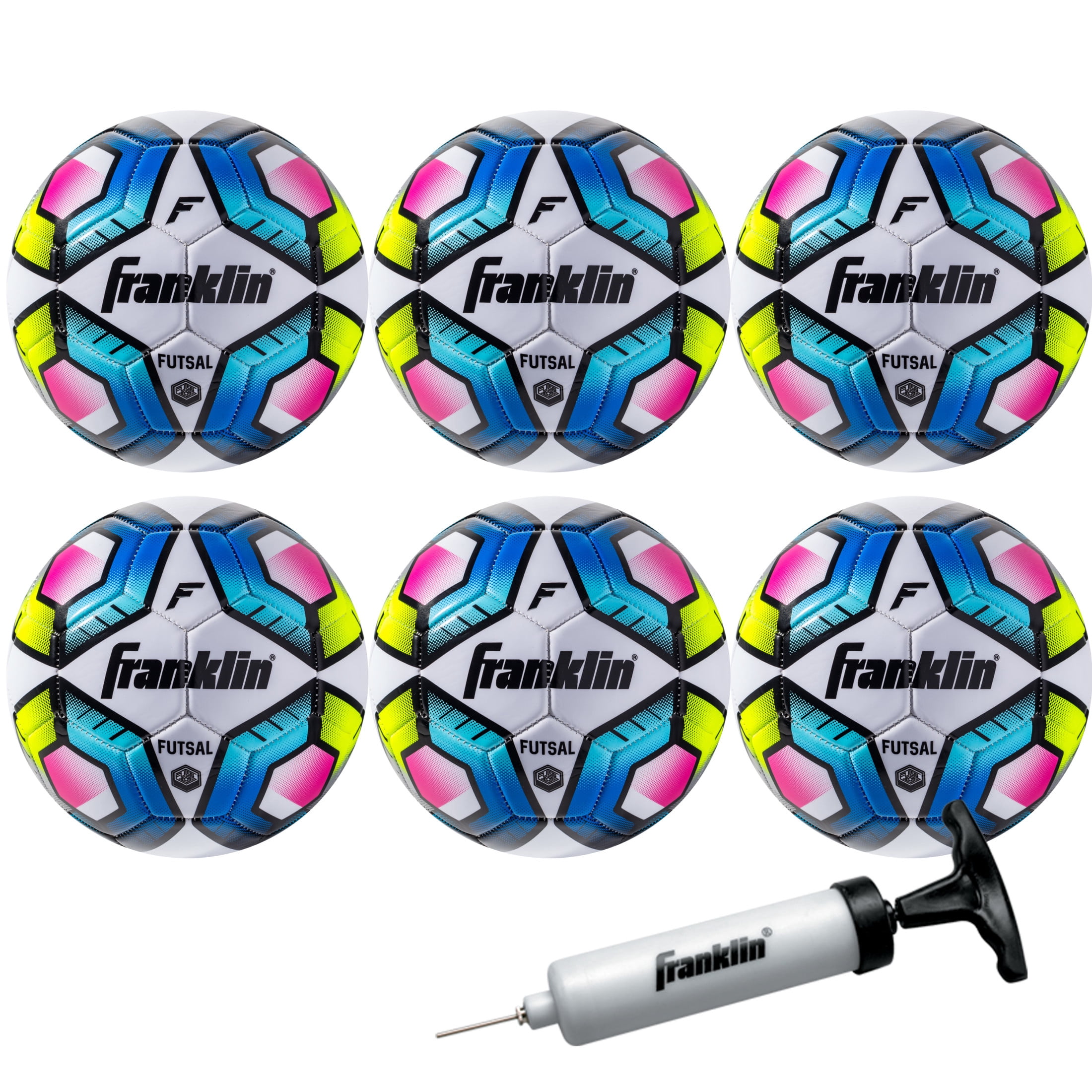 Franklin Sports Futsal Ball - Official Size Futsal Soccer Ball - Indoor ...