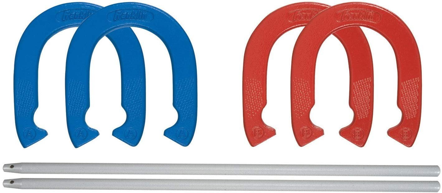 Franklin Sports Horseshoe Set - Steel Horseshoes and Stakes - Official ...