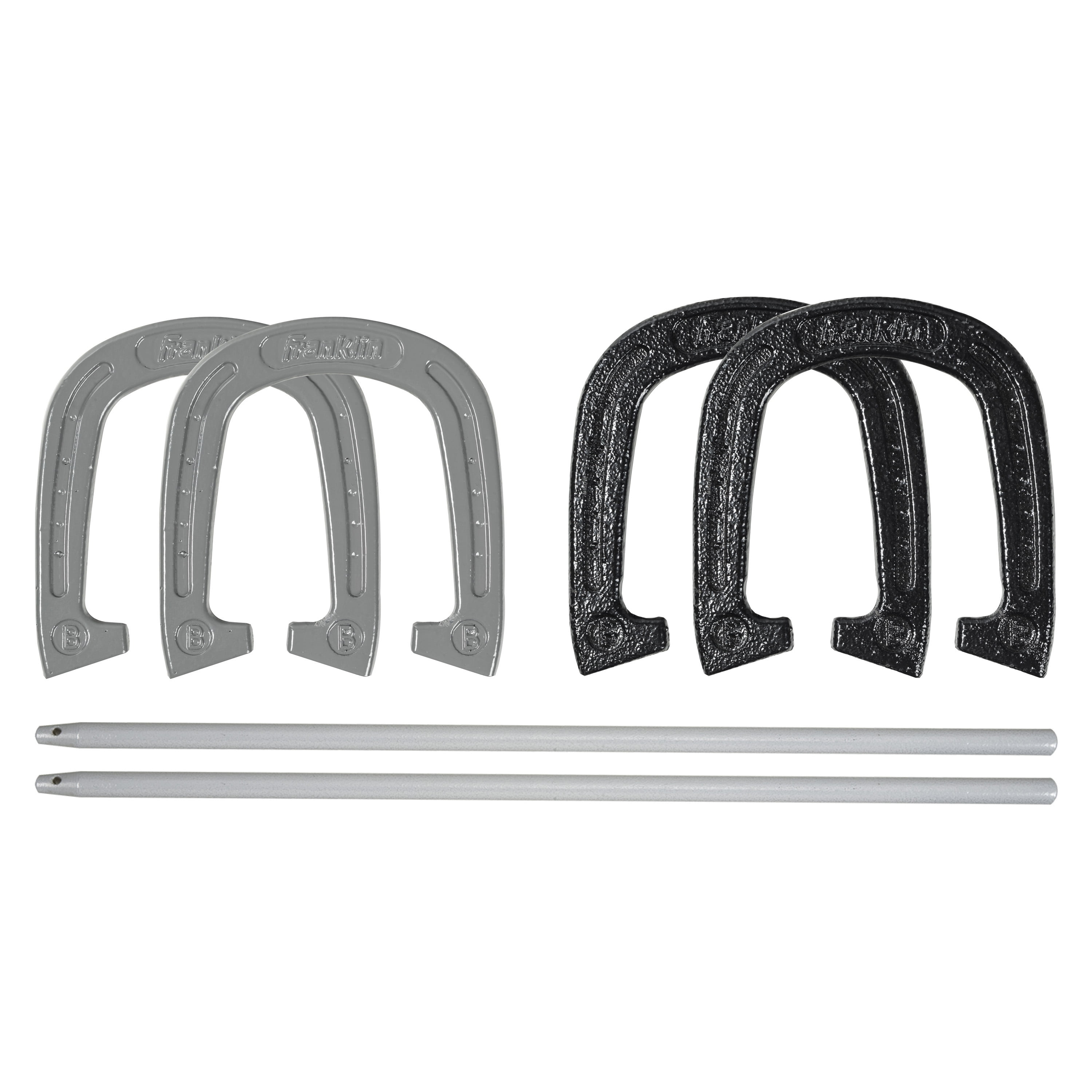 Franklin Sports Horseshoes - Beach or Backyard Horseshoe Play ...
