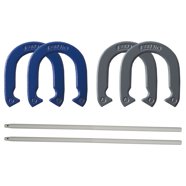 2-in-1 Horseshoe and Ring Toss – Outdoor Combo Two-Player Skill Game ...