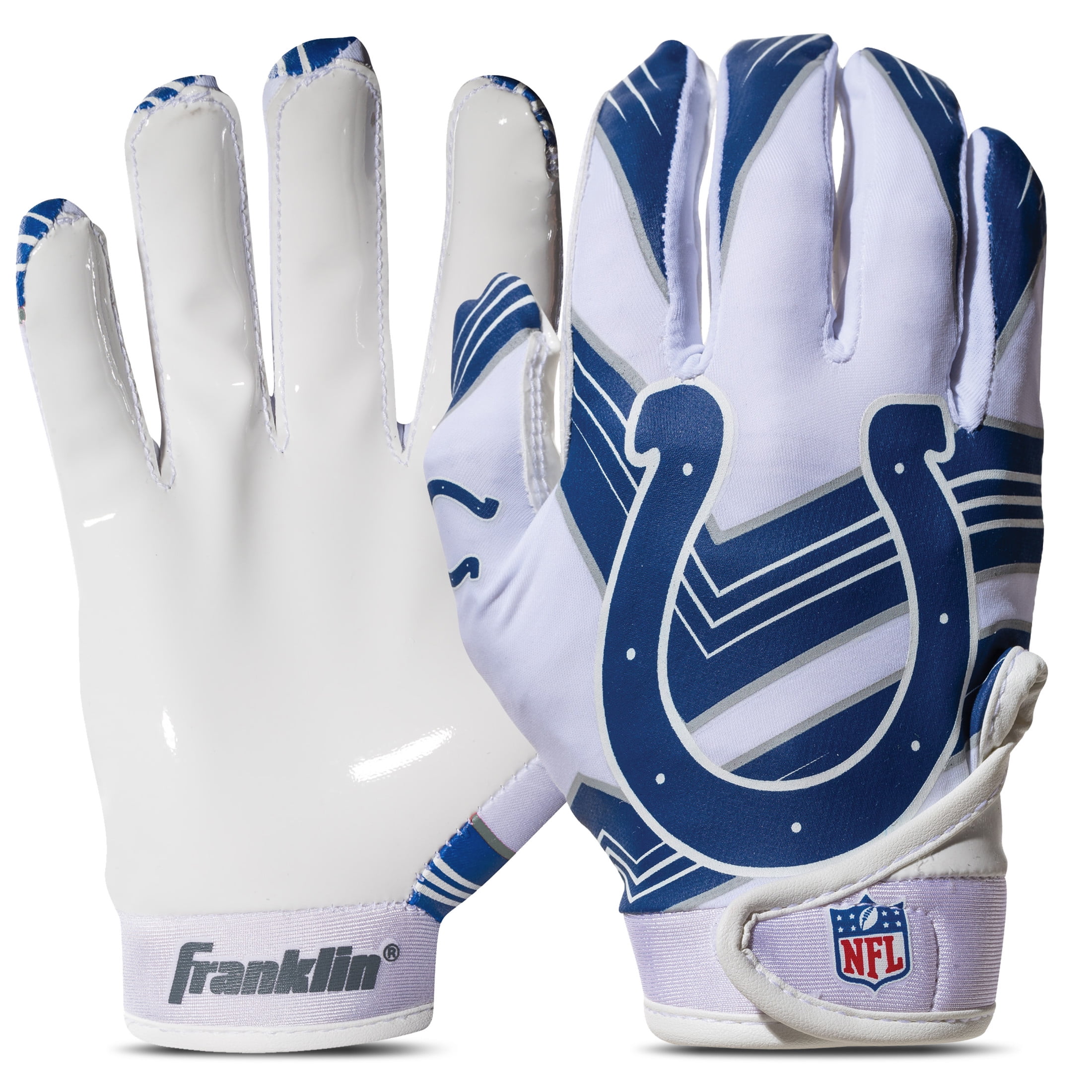Franklin Sports Indianapolis Colts Youth NFL Football Receiver Gloves ...