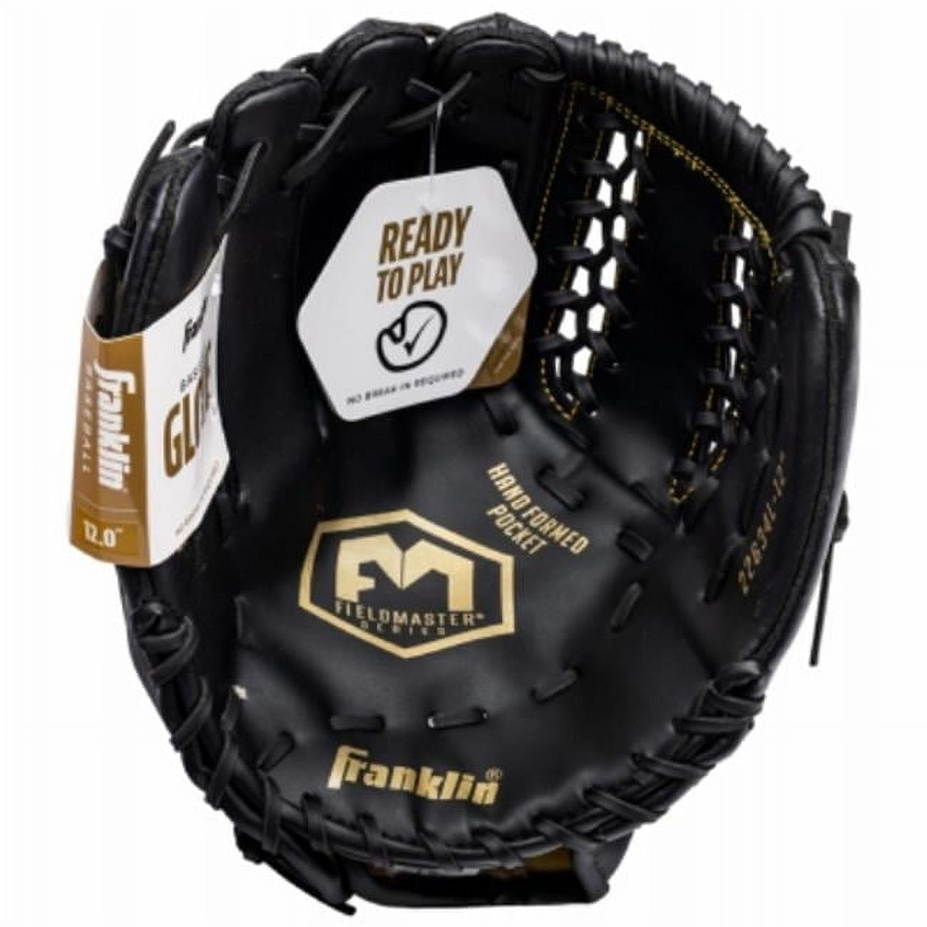 Franklin Sports Industry 12 in. Lefty PVC Fieldmaster Ball Glove ...