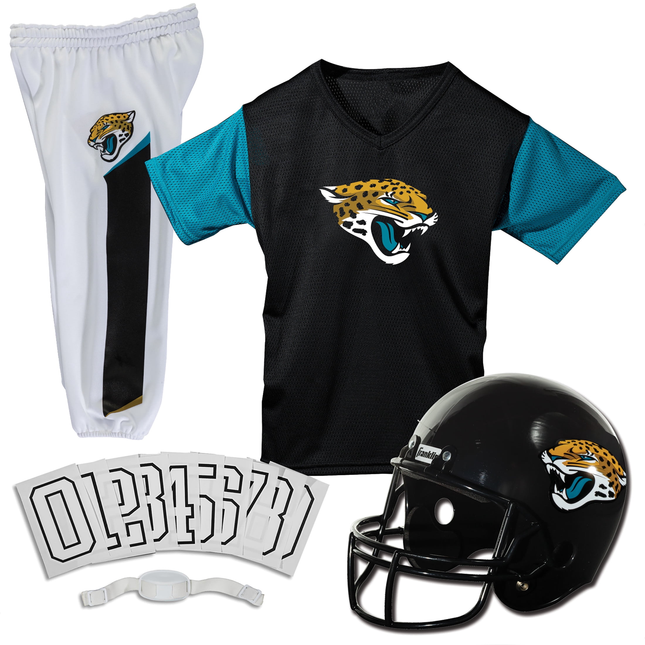 Franklin Sports Jacksonville Jaguars Youth Football Costume Set - Small ...