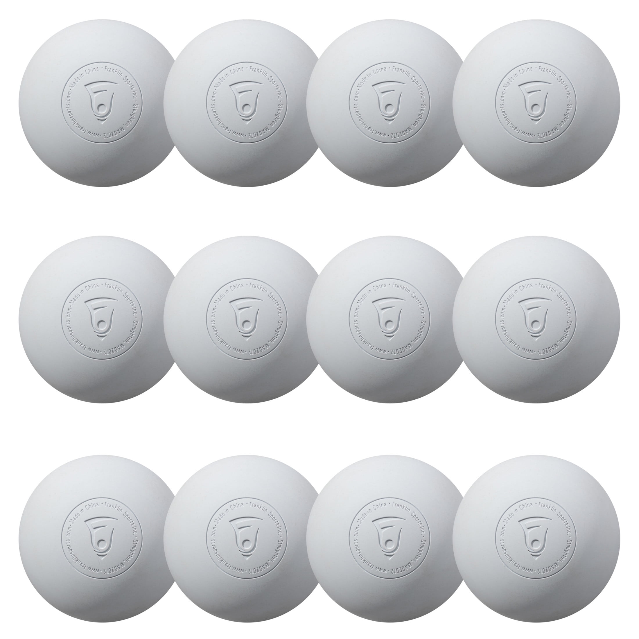 Franklin Sports Lacrosse Balls - Official Size Lax Balls for Practice ...
