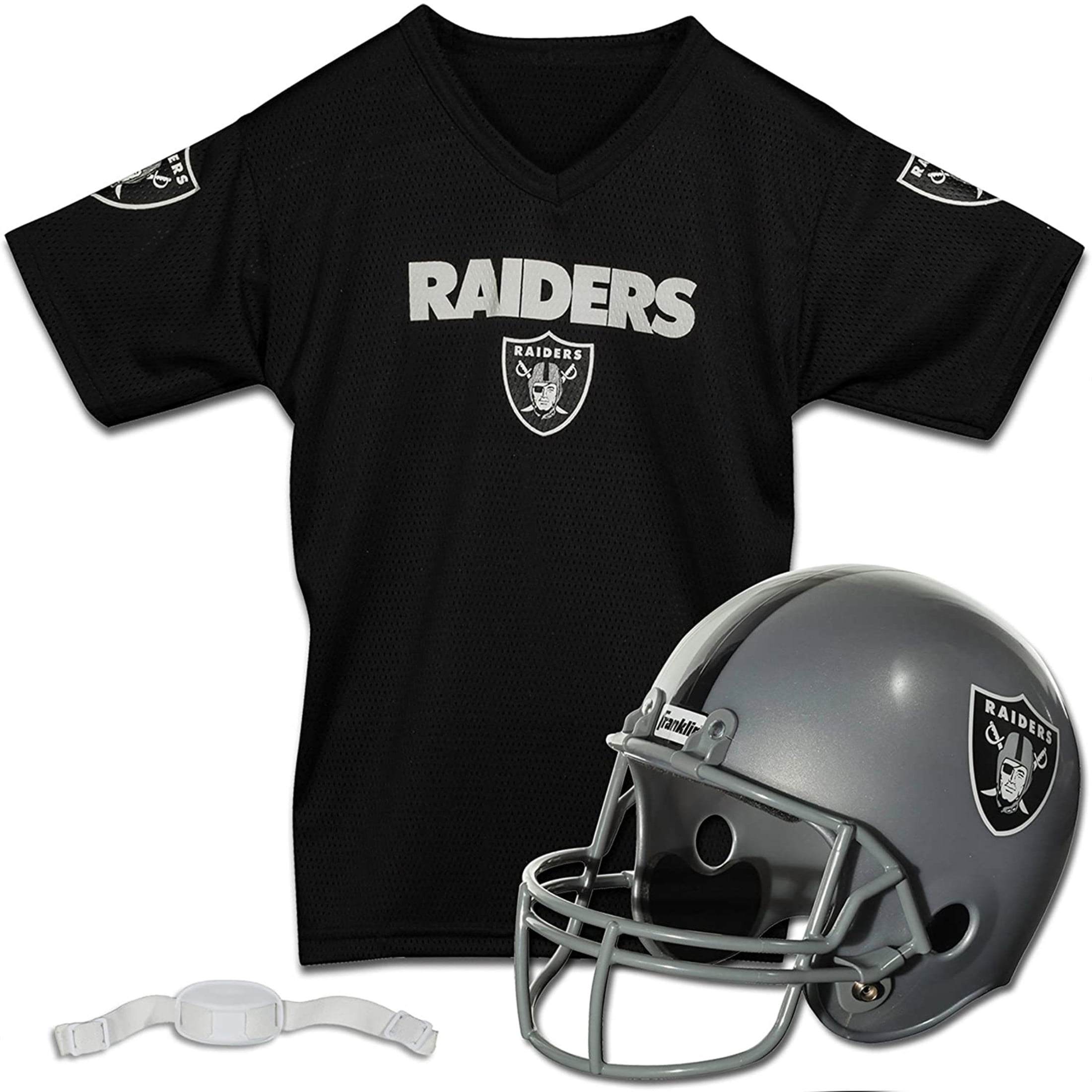 Franklin Sports Las Vegas Raiders Kids NFL Uniform Set - Youth NFL Team ...