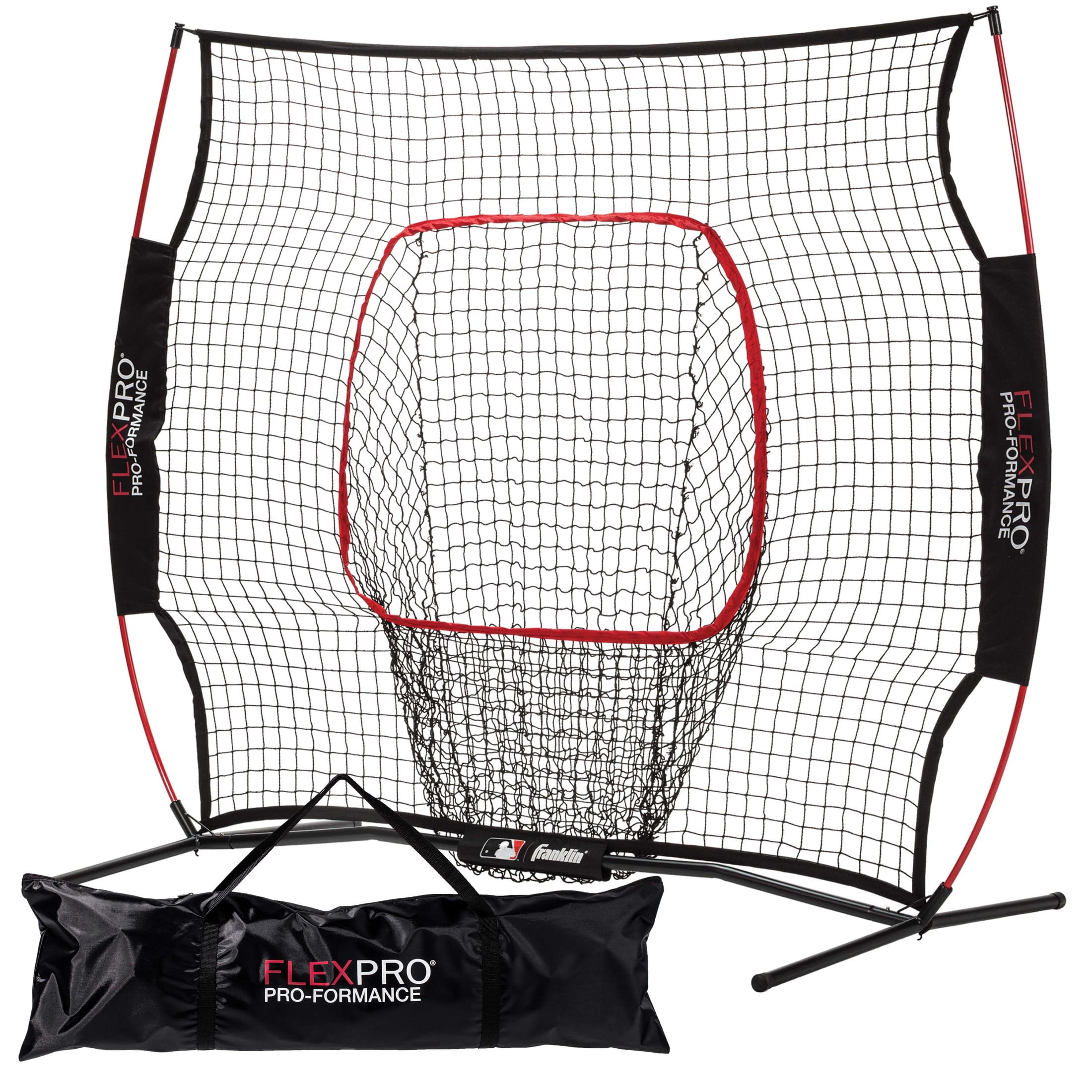 Franklin Sports MLB Flexpro Baseball Backstop Net + Pitching Target - 5 ...