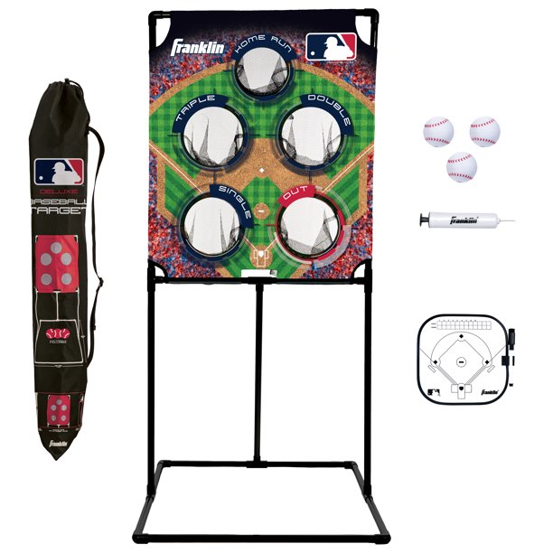 Franklin Sports MLB Baseball Target Toss Game - MLB Deluxe Kids ...