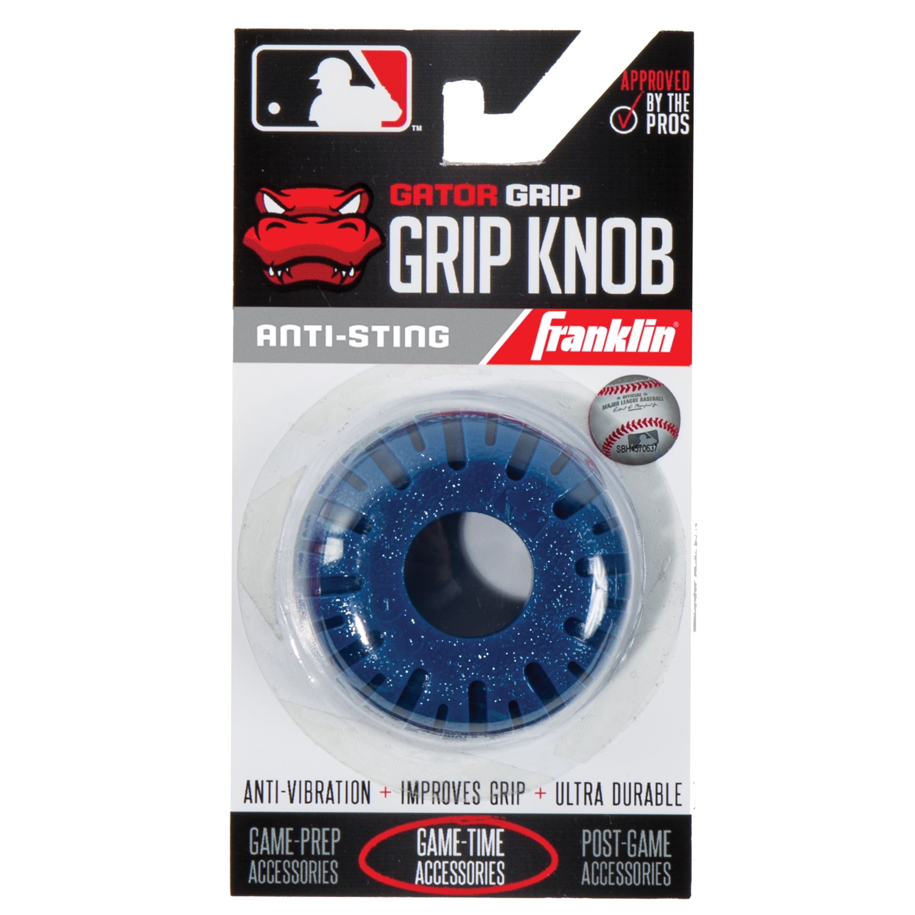 Franklin Sports MLB Gator Grip Baseball Bat Grip Knob - Navy - Walmart.com