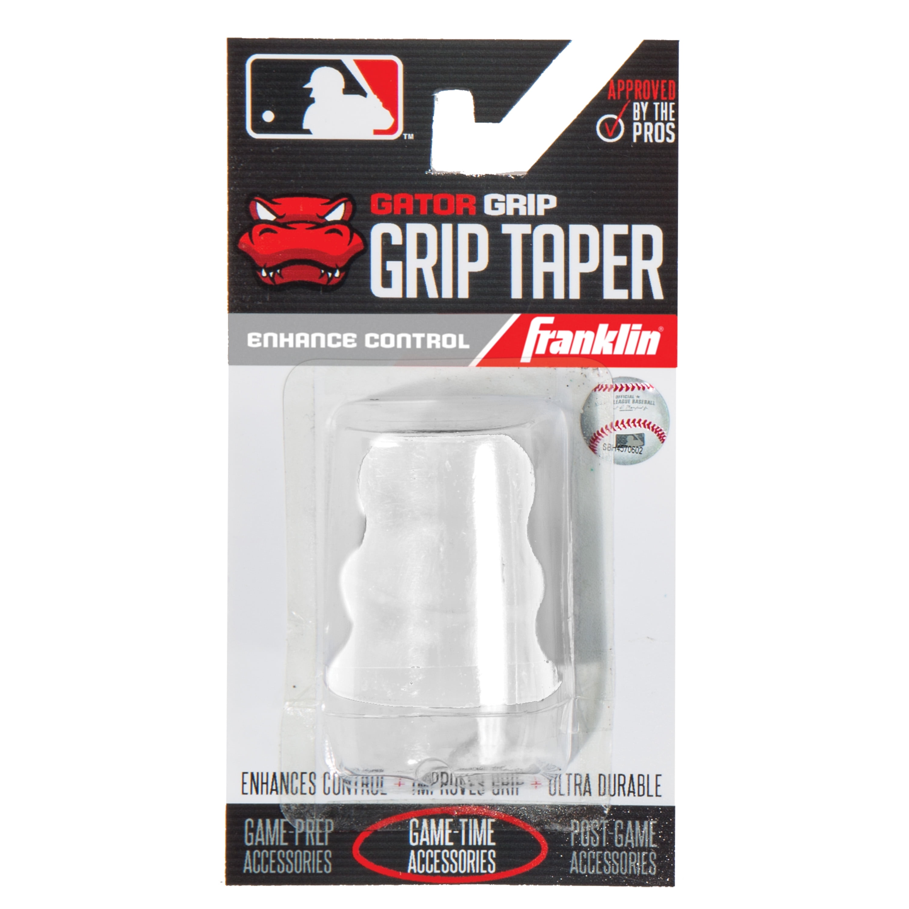 Franklin Sports MLB Gator Grip Baseball Bat Grip Taper - White ...