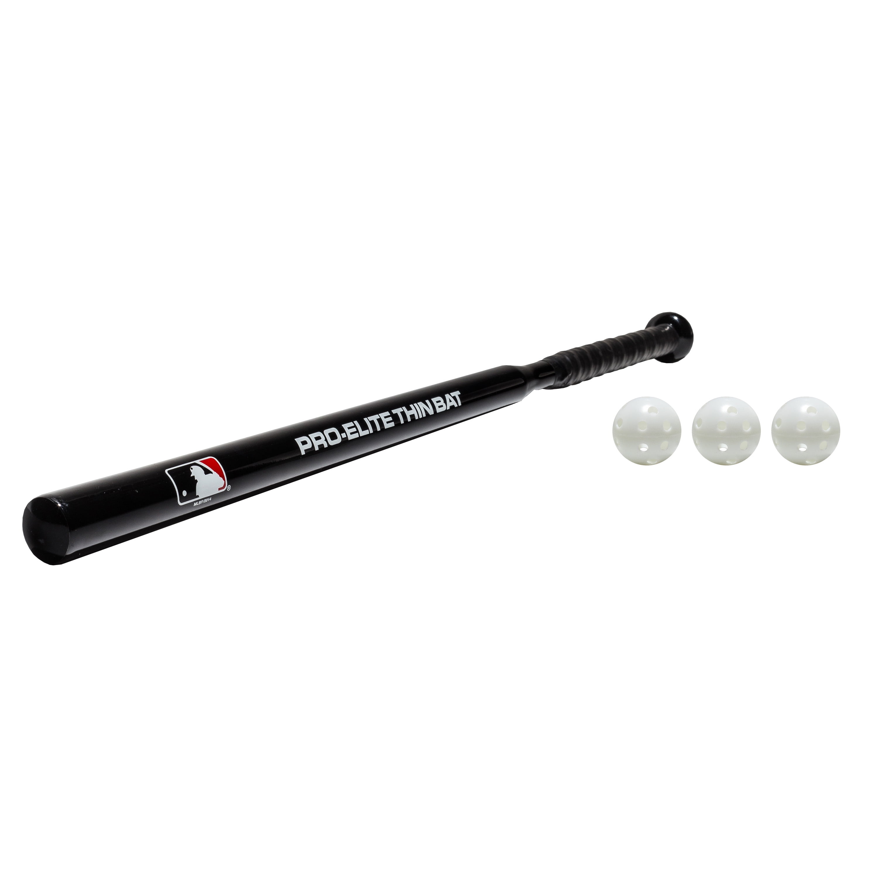 Franklin Sports Baseball Training Bat + Ball Set - Thin Stick Bat for ...