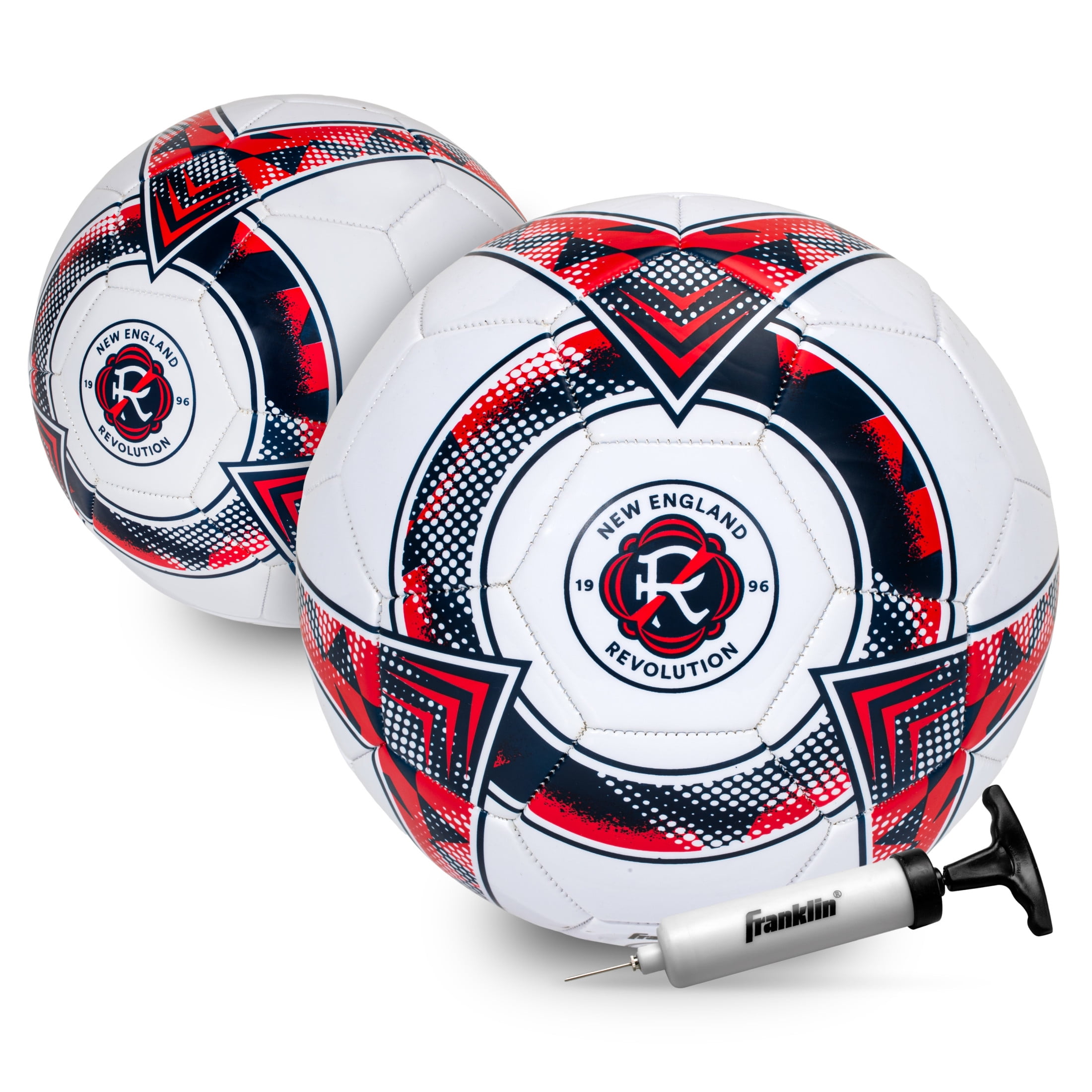 Franklin Sports MLS New England Revolution Soccer Ball - Official Size ...