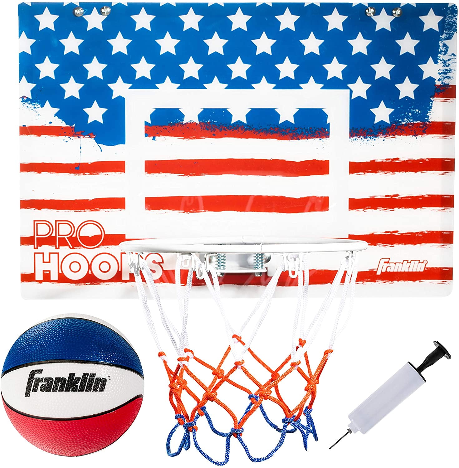 Franklin Sports Mini Basketball Hoops - Kids Indoor Over The Door Mini ...